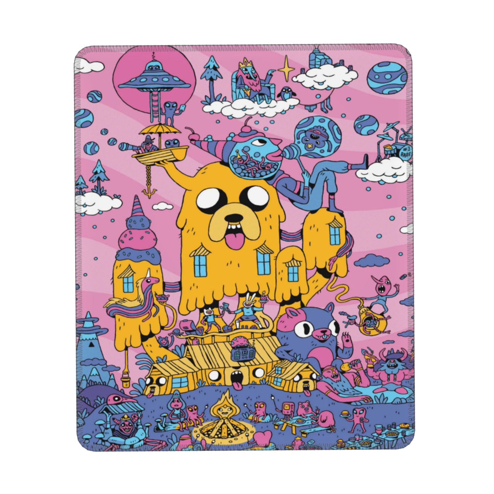 Adventure Time Jake the Dog Mouse Pad, Non-Slip Rubber Base Desktop ...