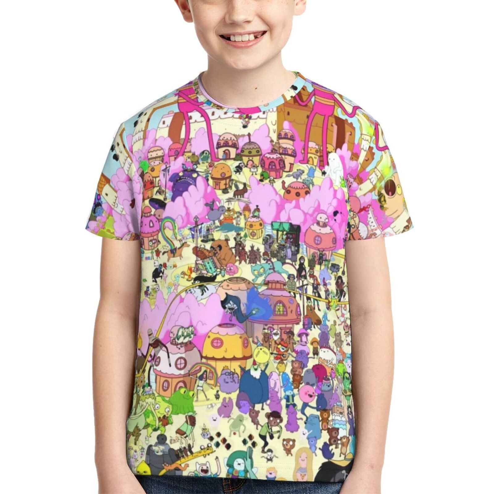 Adventure Time Jake the Dog T Shirts 3D Printed Short Sleeve Tee Shirt ...