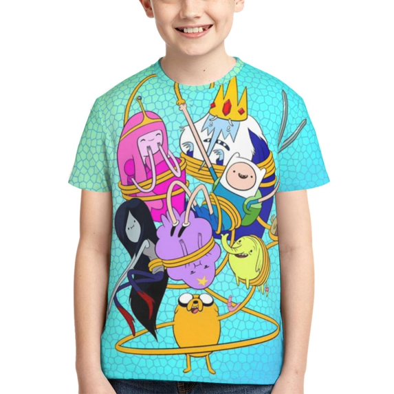 Adventure Time Jake the Dog T Shirts 3D Printed Short Sleeve Tee Shirt ...
