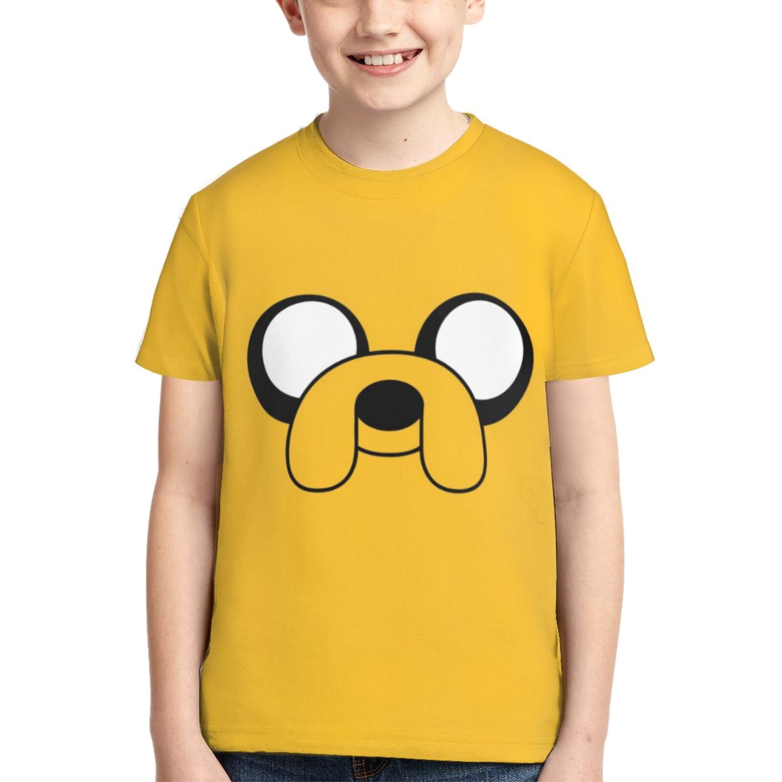 Adventure Time Jake the Dog T Shirts 3D Printed Short Sleeve Tee Shirt ...