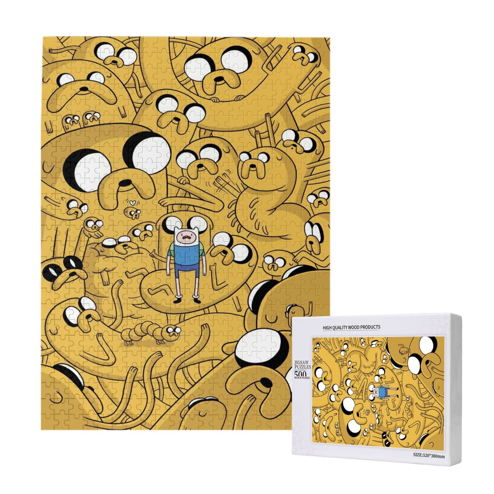 Adventure Time Jigsaw Puzzle Interactive Brain Teaser Board Game for ...