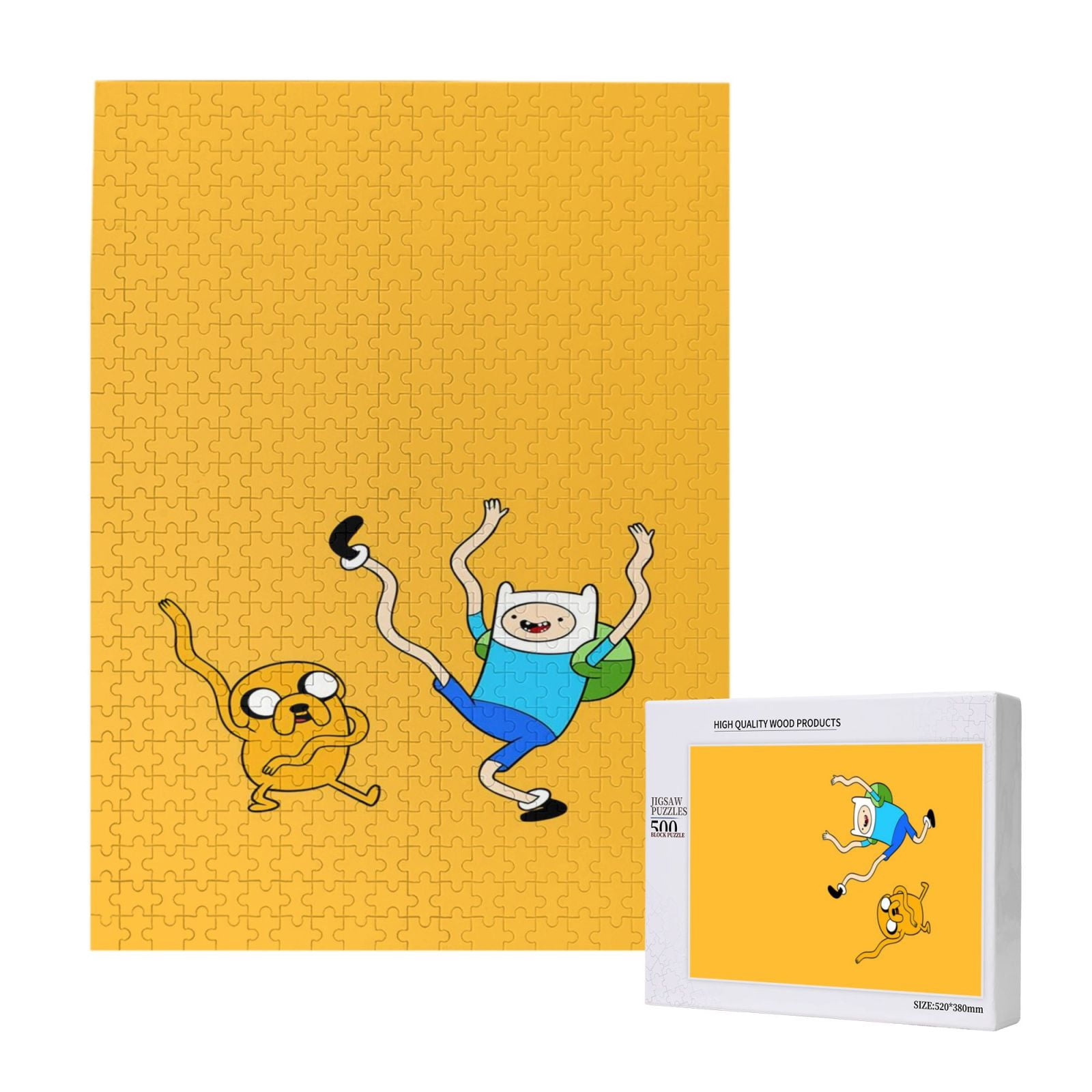 Adventure Time Jigsaw Puzzle Interactive Brain Teaser Board Game for ...