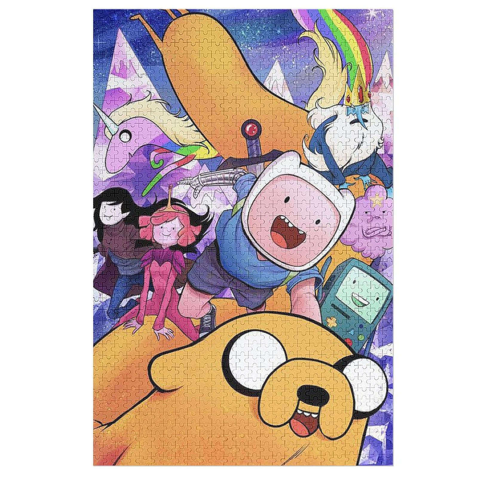 Adventure Time Jigsaw Puzzles for Kids Adults Adventure Time Merch 1000 ...