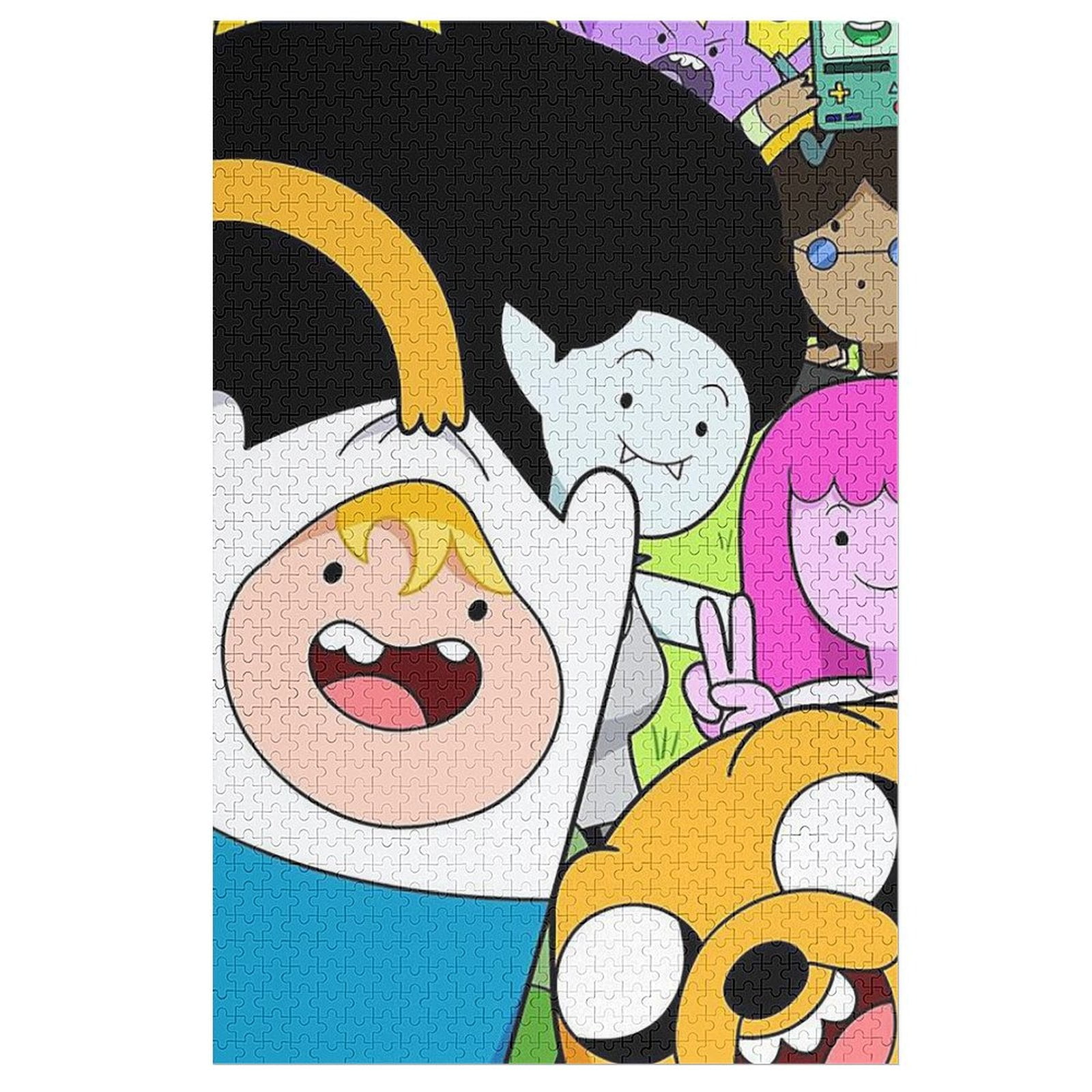 Adventure Time Jigsaw Puzzles for Kids Adults Adventure Time Merch 1000 ...