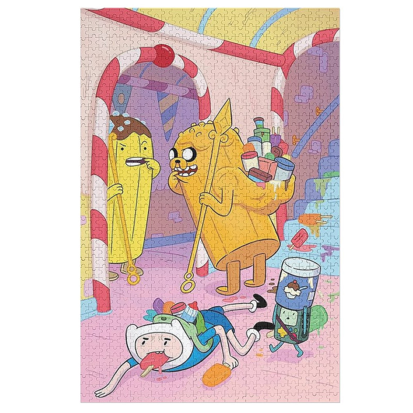 Adventure Time Jigsaw Puzzles for Kids Adults Adventure Time Merch 1000 ...