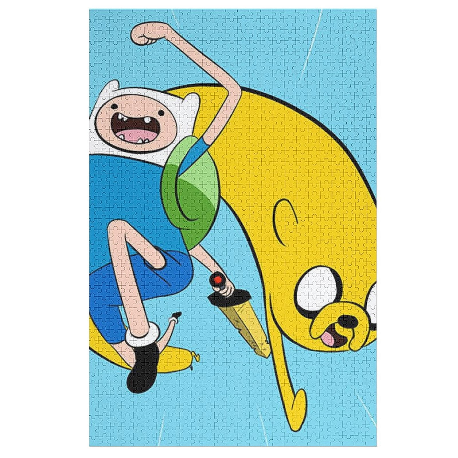 Adventure Time Jigsaw Puzzles for Kids Adults Adventure Time Merch 1000 ...