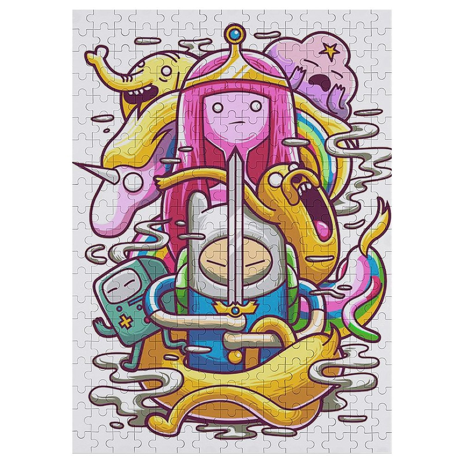 Adventure Time Jigsaw Puzzles for Kids Adults Adventure Time Merch 300 ...