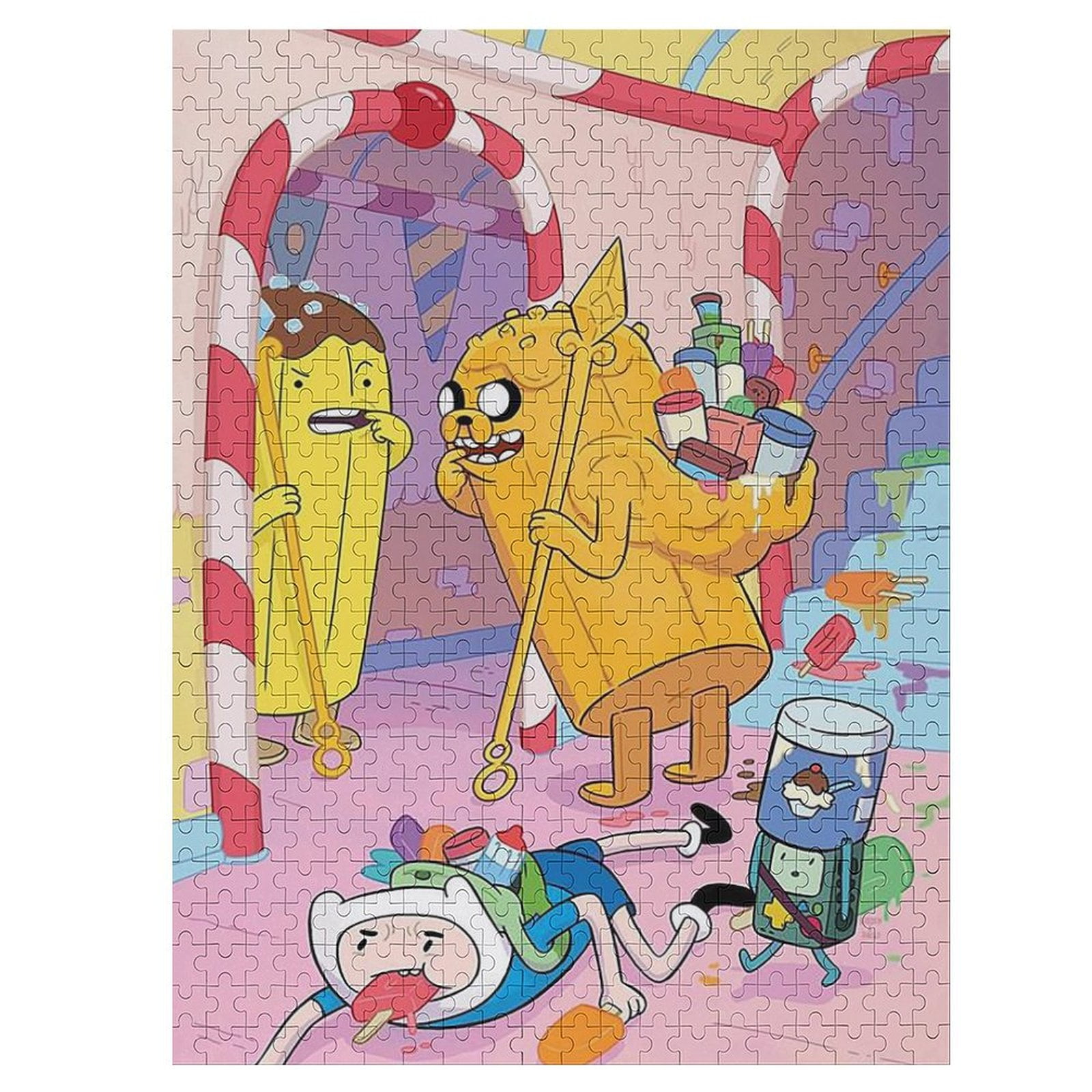 Adventure Time Jigsaw Puzzles for Kids Adults Adventure Time Merch 500 ...