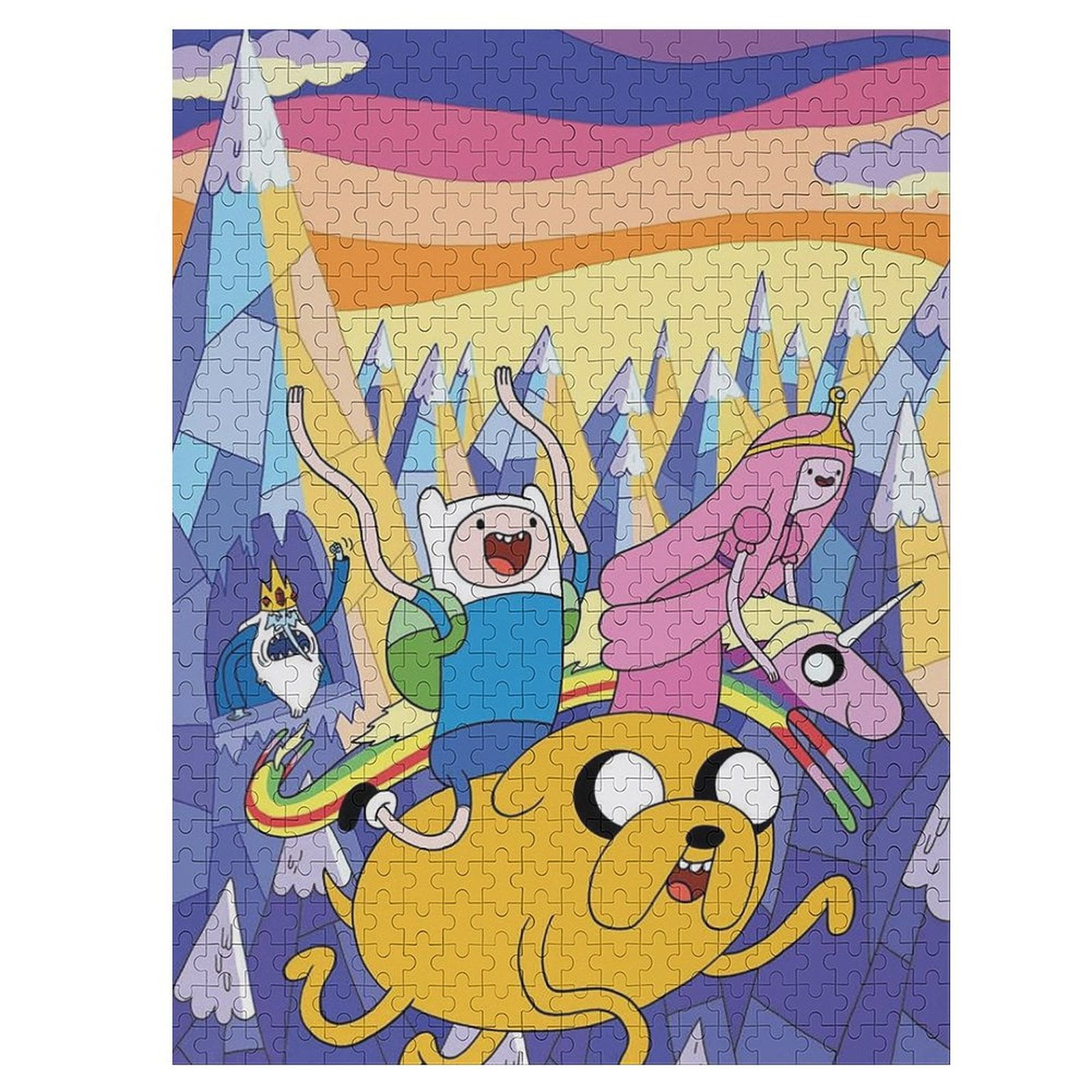 Adventure Time Jigsaw Puzzles for Kids Adults Adventure Time Merch 500 ...
