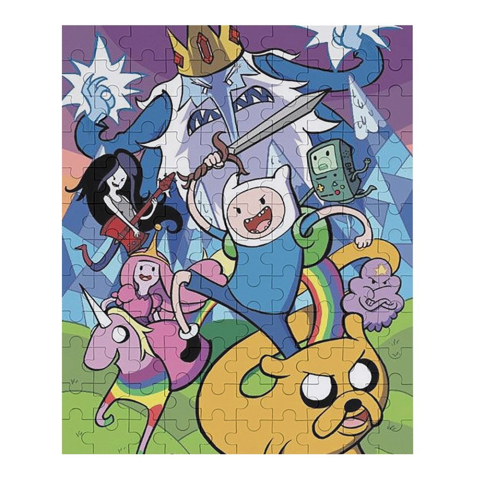 Adventure Time Jigsaw Puzzles for Kids Adults Adventure Time Merch 70 ...