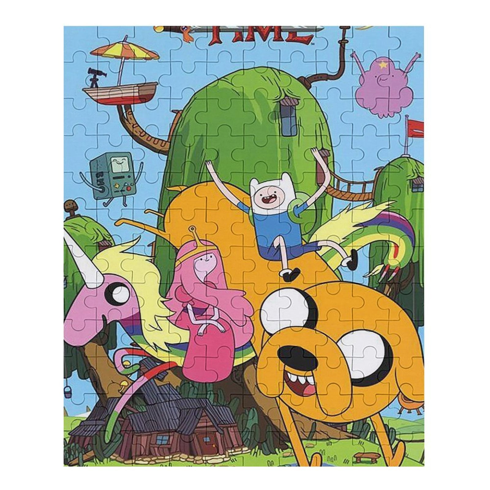 Adventure Time Jigsaw Puzzles for Kids Adults Adventure Time Merch 70 ...