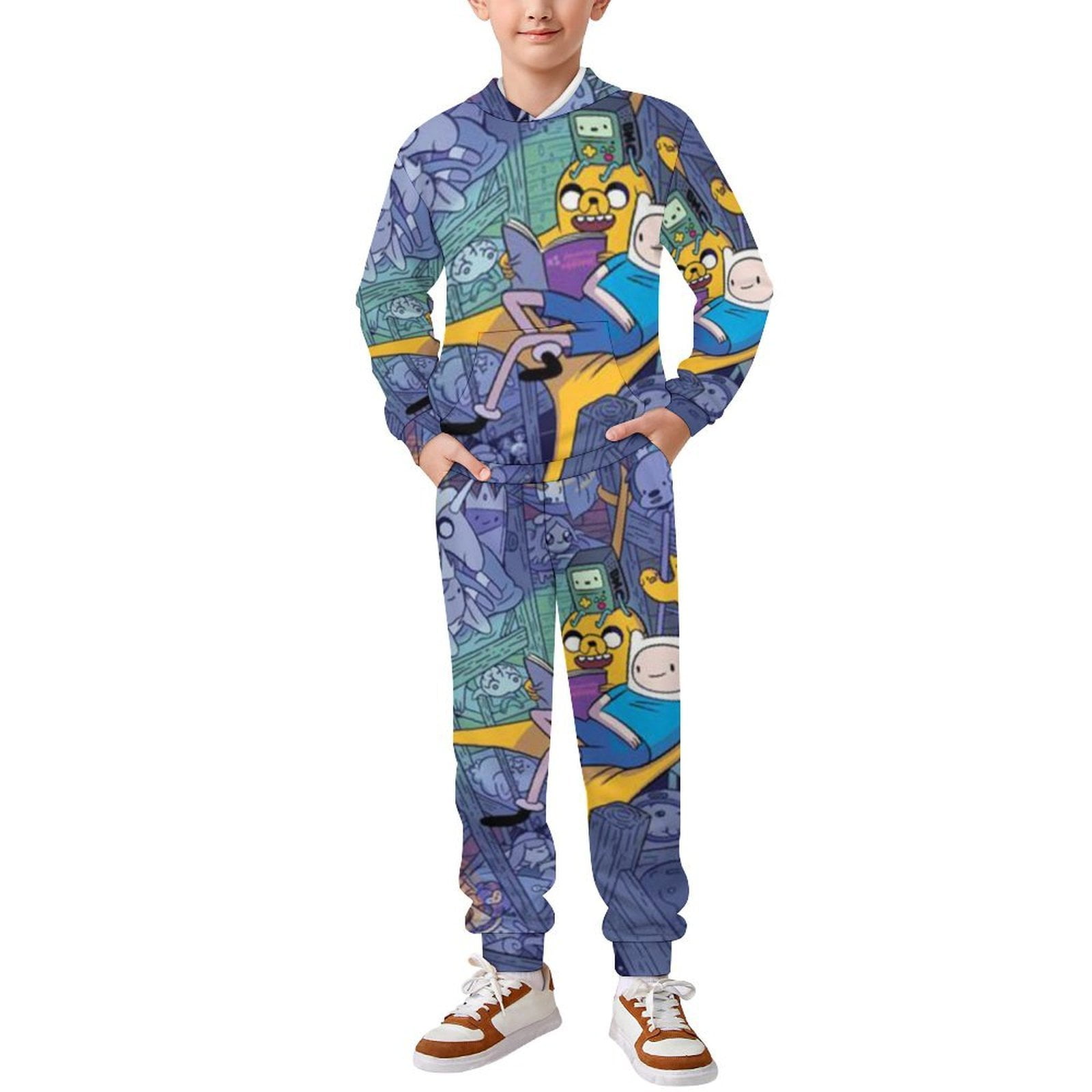 Adventure Time Kids' Sweatshirt & Pants Set 2 Pcs Tracksuit Outfit ...