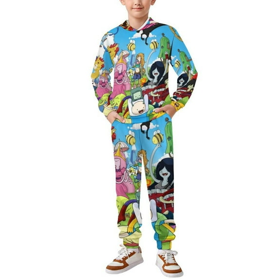 Adventure Time Kids' Sweatshirt & Pants Set 2 Pcs Tracksuit Outfit ...