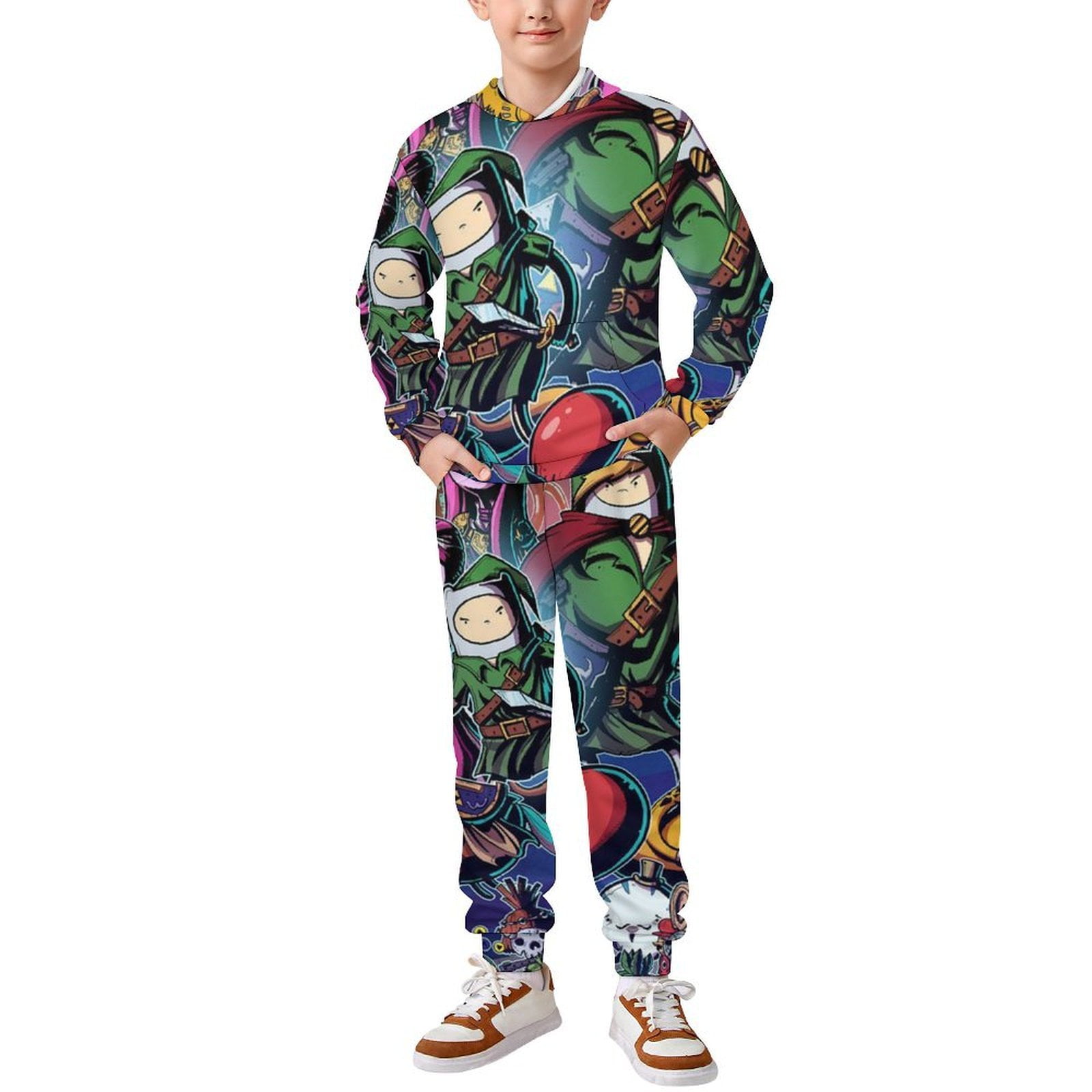 Adventure Time Kids' Sweatshirt & Pants Set 2 Pcs Tracksuit Outfit ...