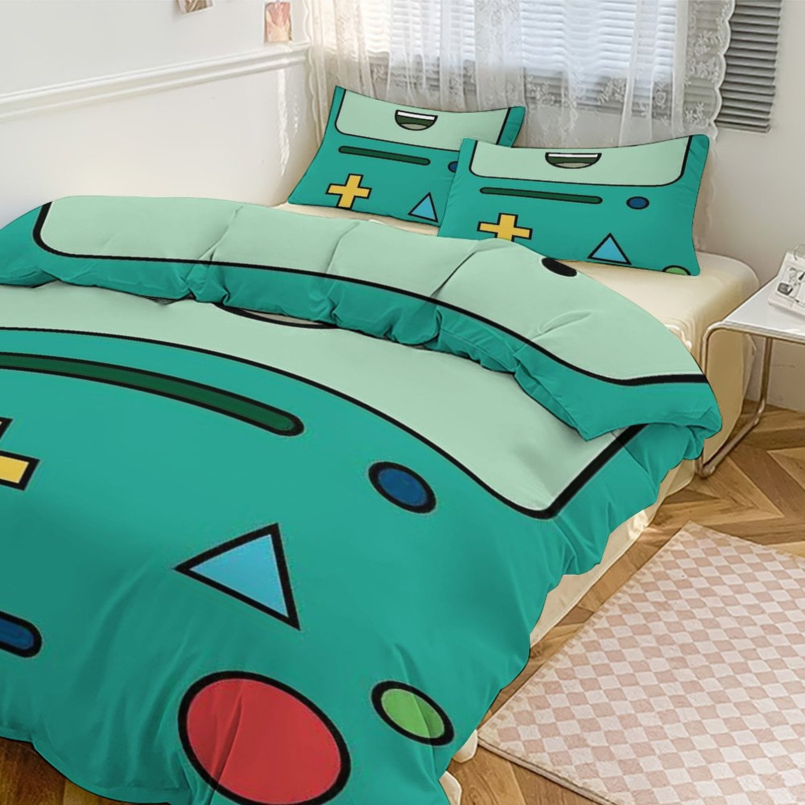 Adventure Time Kids Twin Bed in a Bag, Comforter and Sheets,Cartoon ...