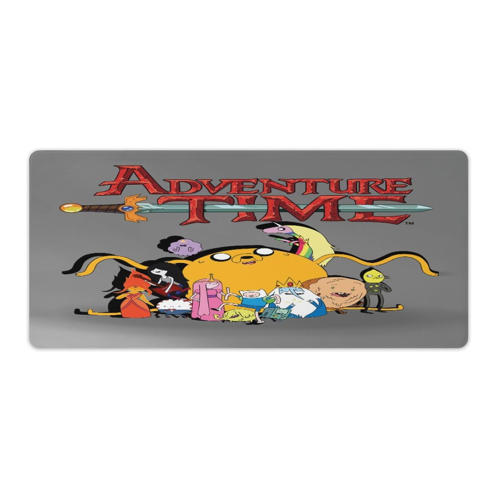 Adventure Time Large Mouse Pad Cartoon Mouse Pad Rectangle Mouse Pads ...