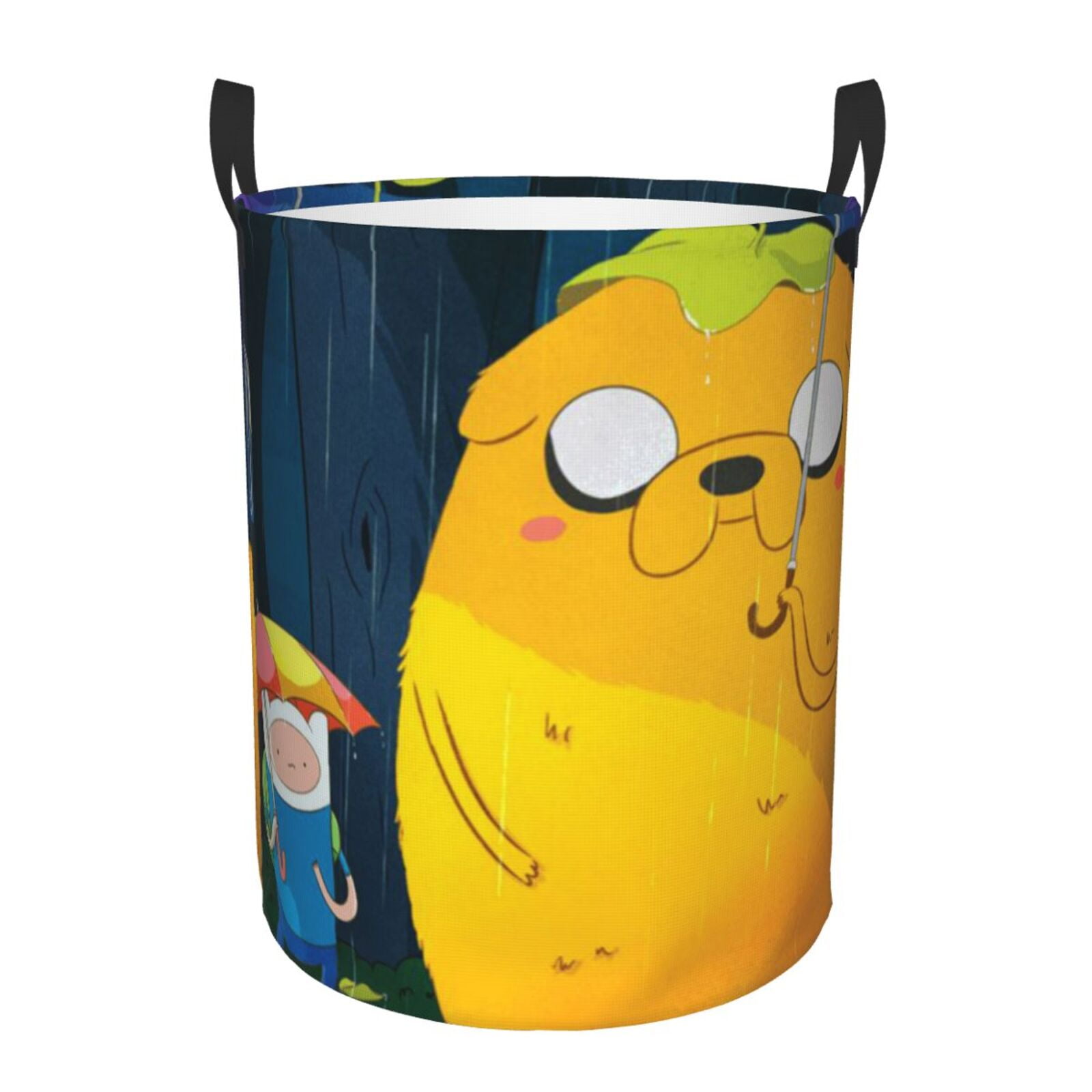 Adventure Time Laundry Basket Circular Laundry Hamper Dirty Clothes ...