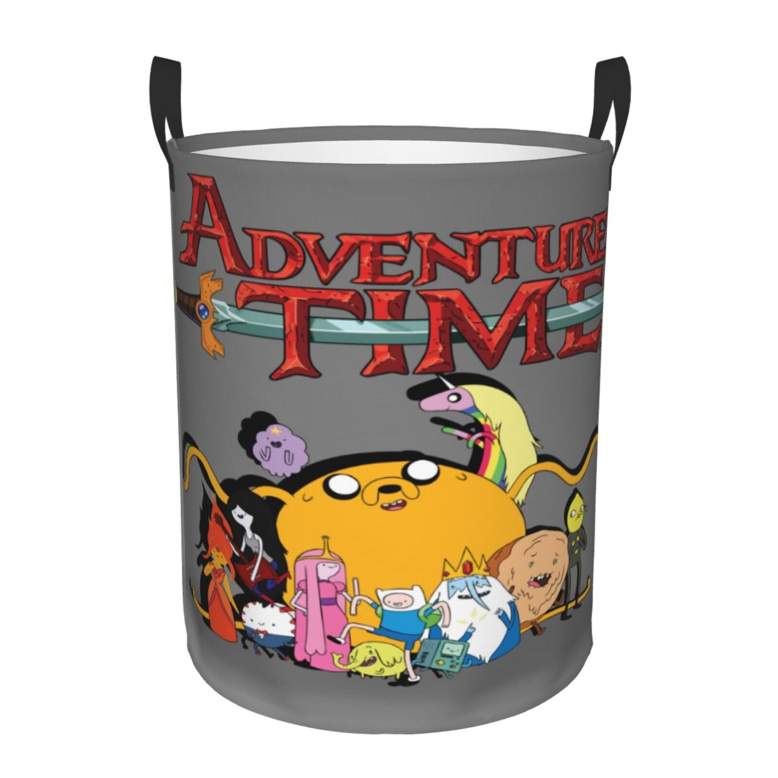 Adventure Time Laundry Hamper Laundrys Basket Large Waterproof Foldable ...