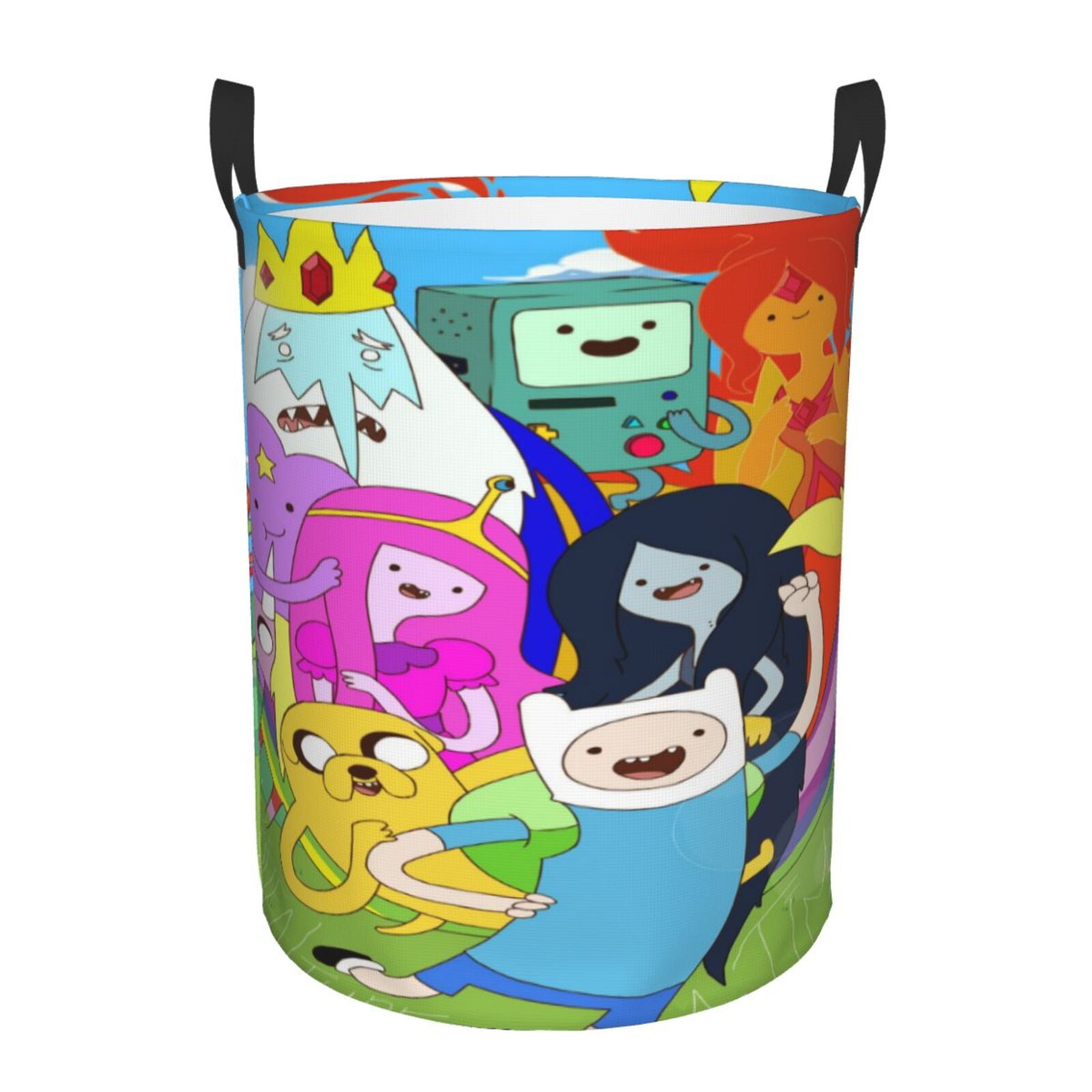 Adventure Time Laundry Hamper Laundrys Basket Large Waterproof Foldable ...