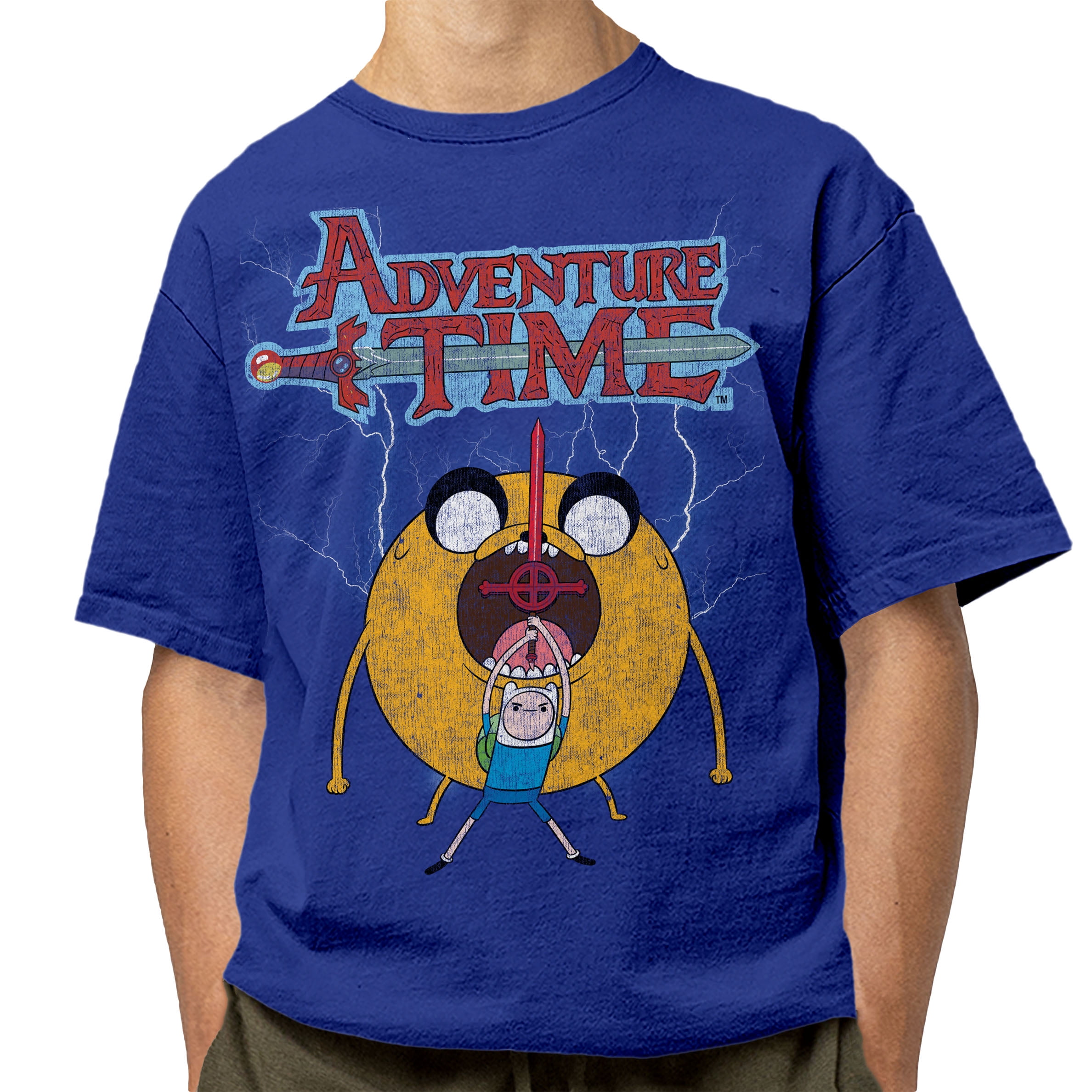 Adventure Time Lightning Bros Finn The Human Jake The Dog Mens and ...