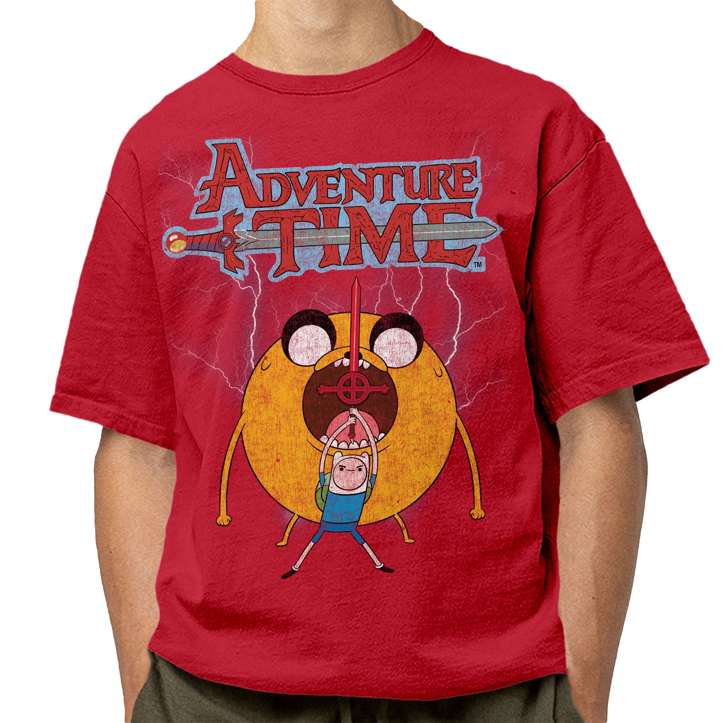 Adventure Time Lightning Bros Finn The Human Jake The Dog Mens and ...