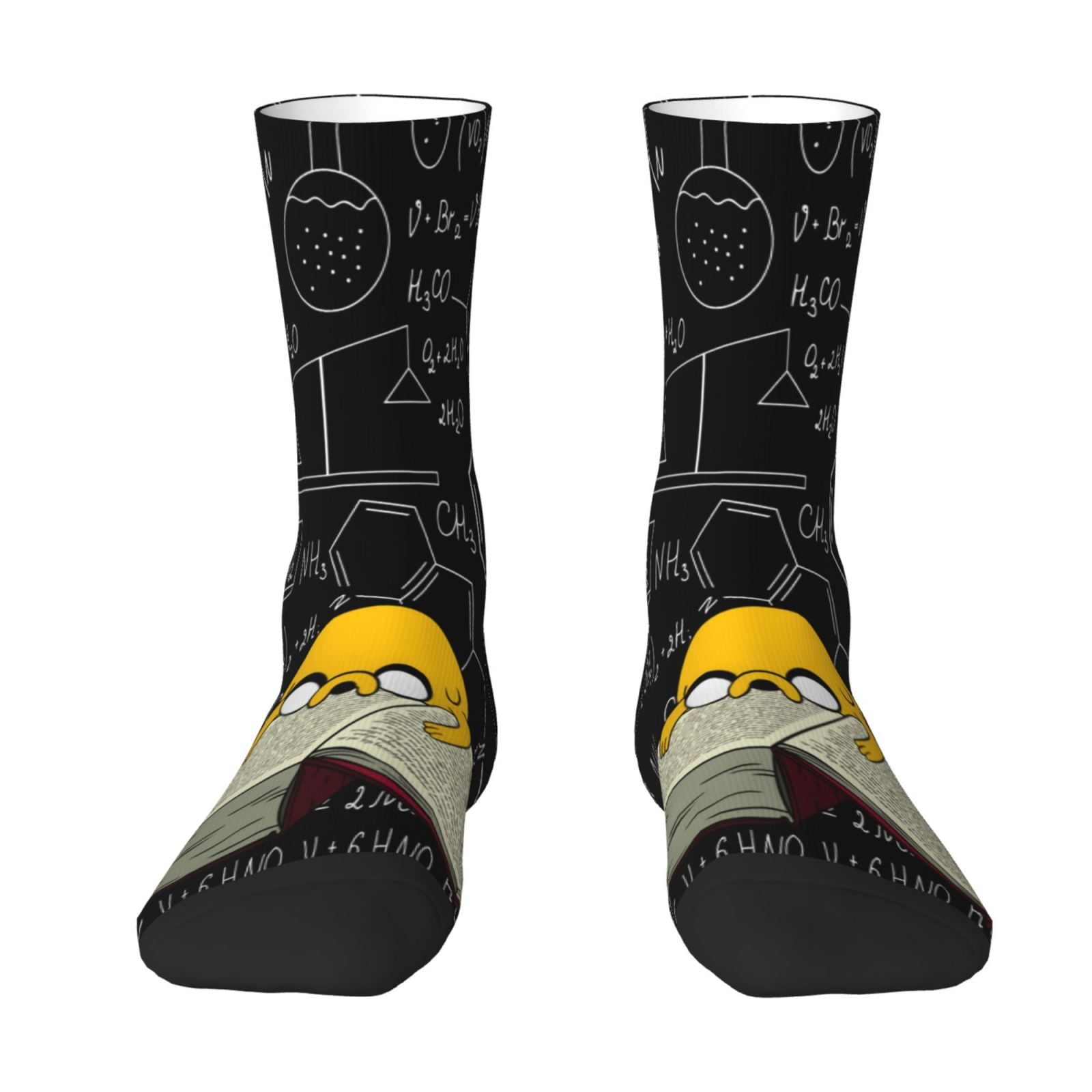 Adventure Time Long Socks Adult Cartoon Crew Socks Casual Socks For ...