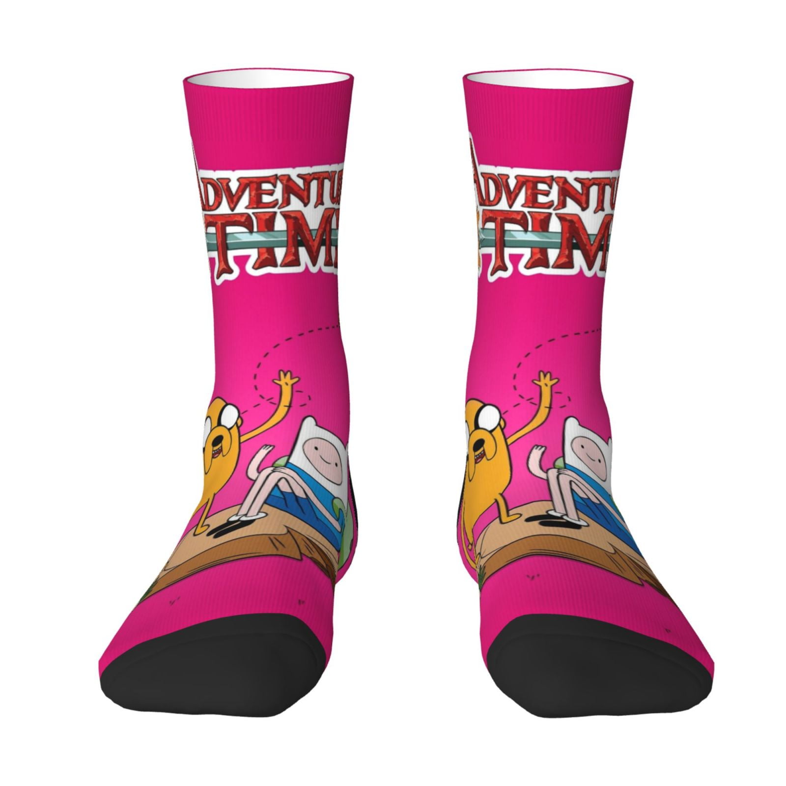 Adventure Time Long Socks Adult Cartoon Crew Socks Casual Socks For ...