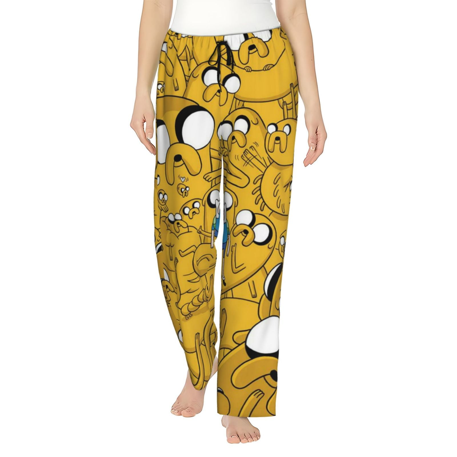 Adventure Time Lounge Pajama Pants Cute Breathable Loose-Fit Women ...