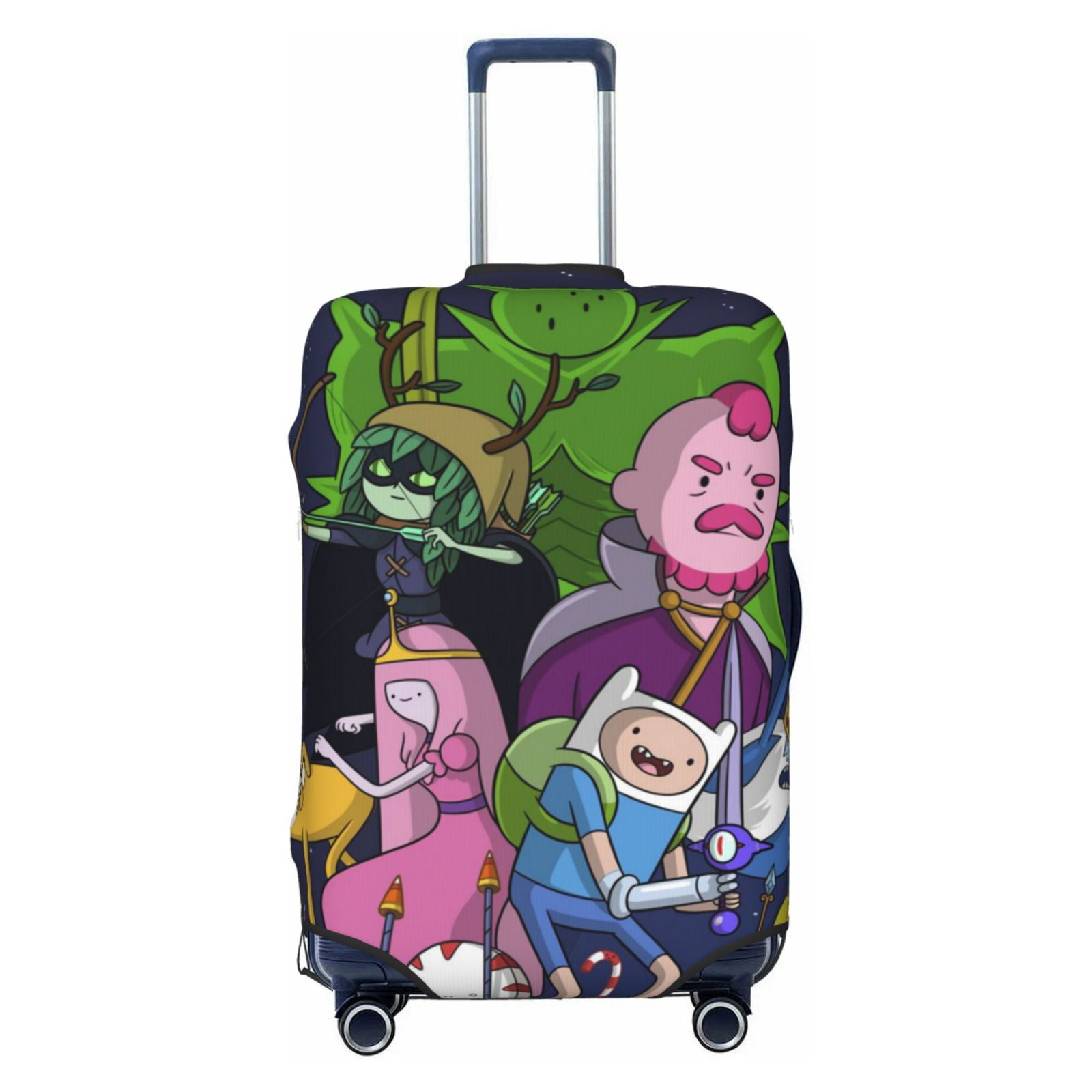 Adventure Time Luggage Cover Printed Travel Luggage Sleeve High ...