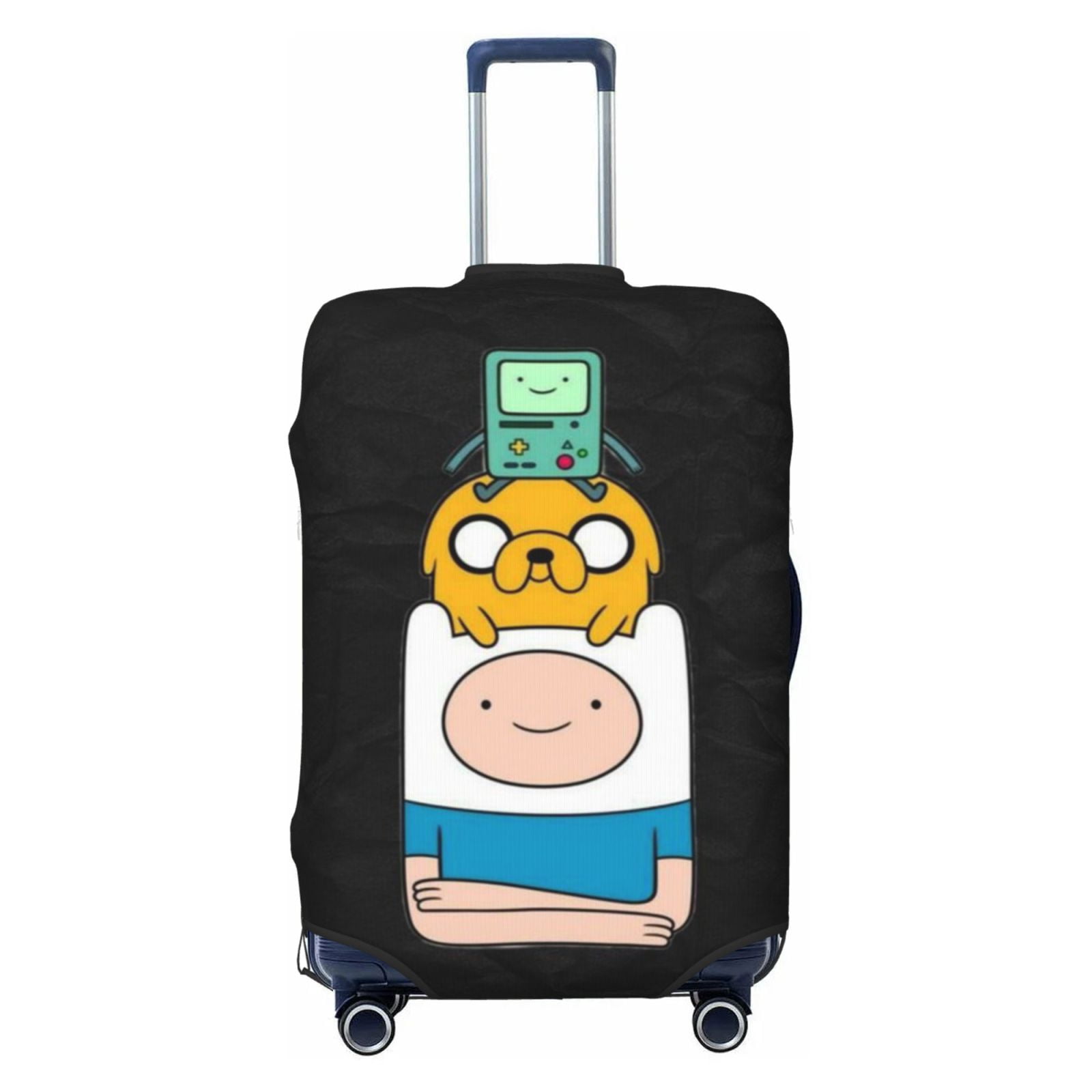Adventure Time Luggage Cover Printed Travel Luggage Sleeve High ...