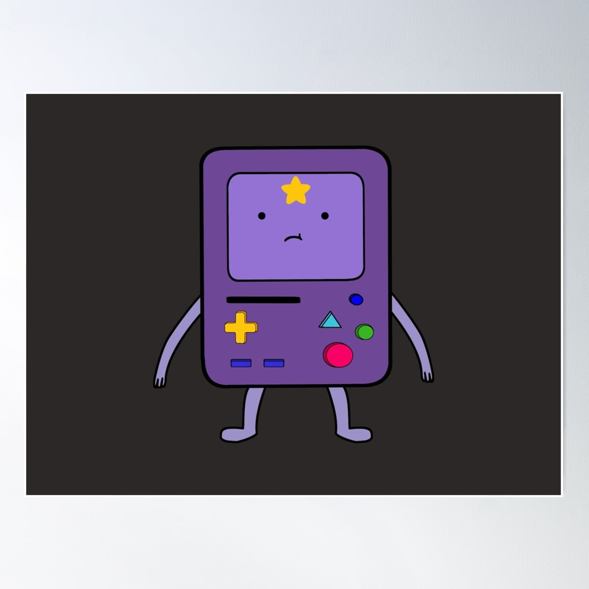 Adventure Time: Lumpy Space Princess as BMO Poster, 12x18 UNFRAMED ...