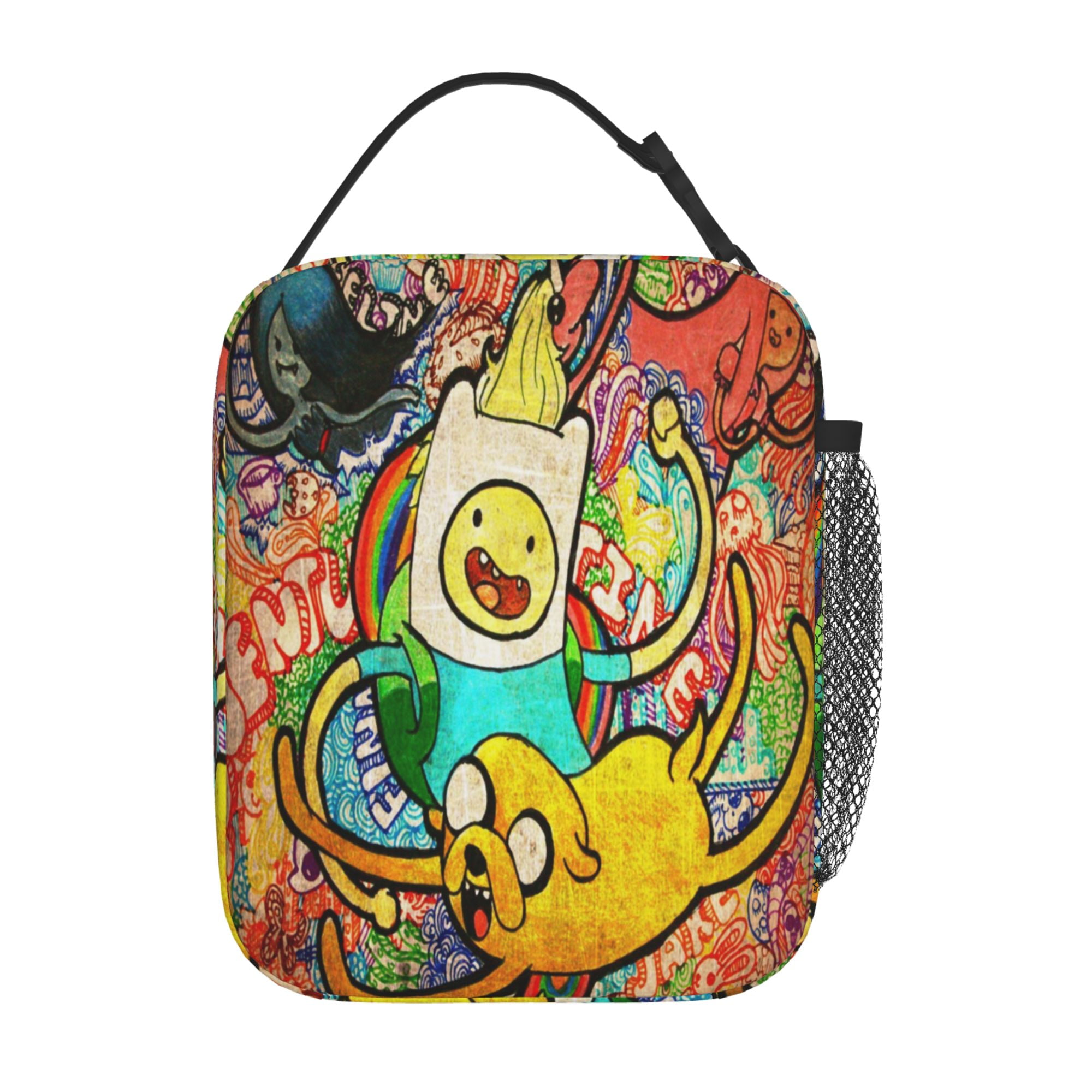 Adventure Time Lunch Bag Cute Kawaii Insulated Lunch Box With ...