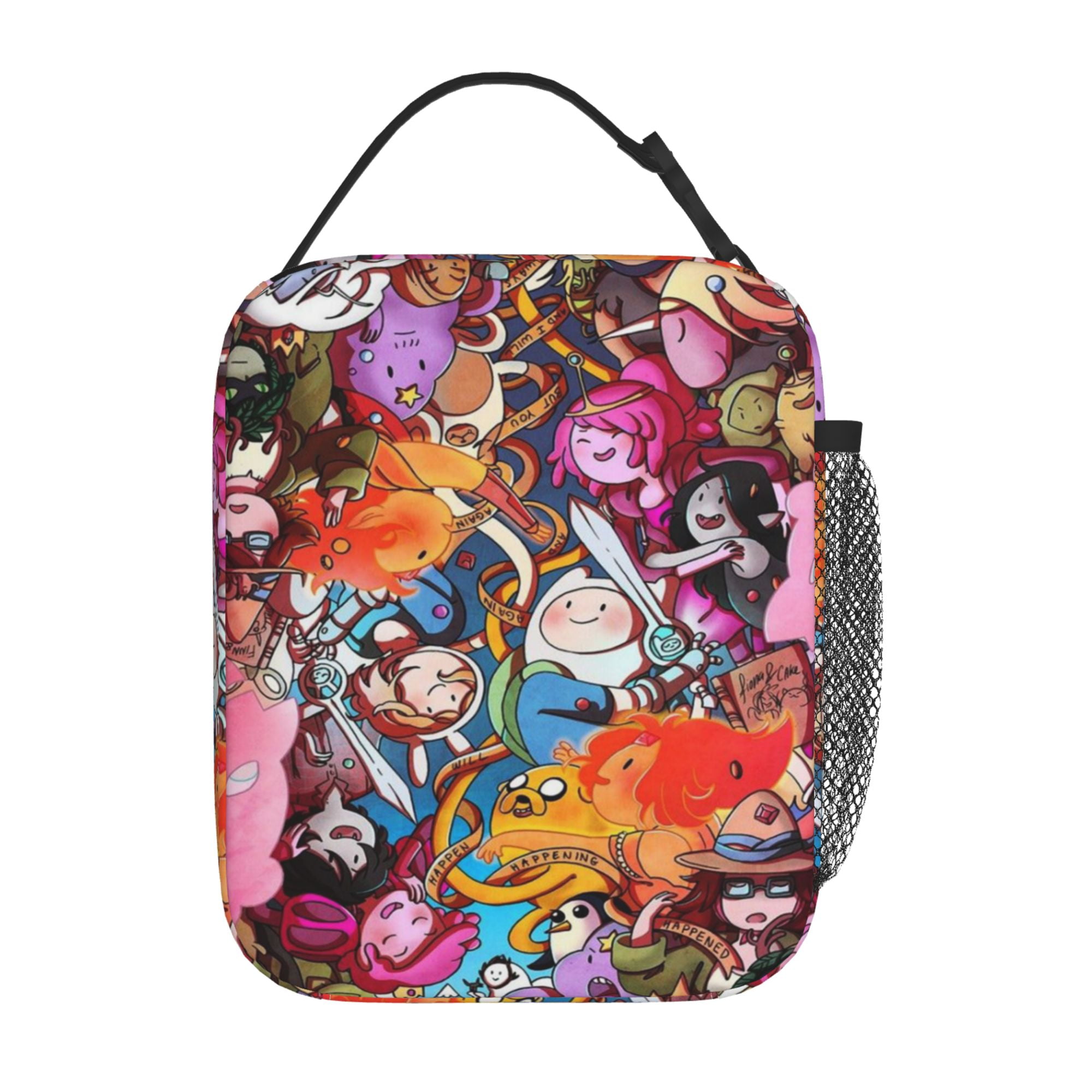 Adventure Time Lunch Bag Cute Kawaii Insulated Lunch Box With ...