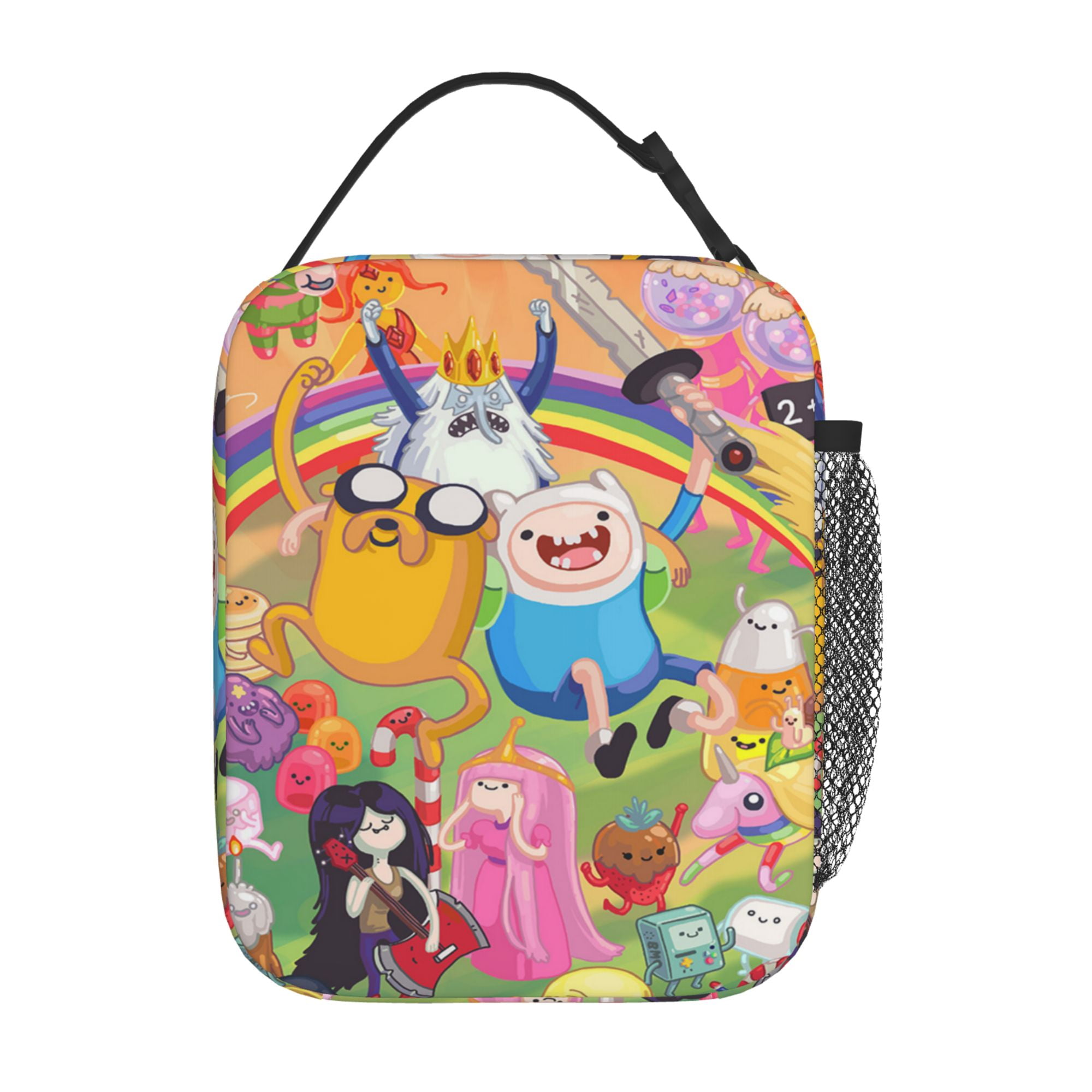 Adventure Time Lunch Bag Cute Kawaii Insulated Lunch Box With ...