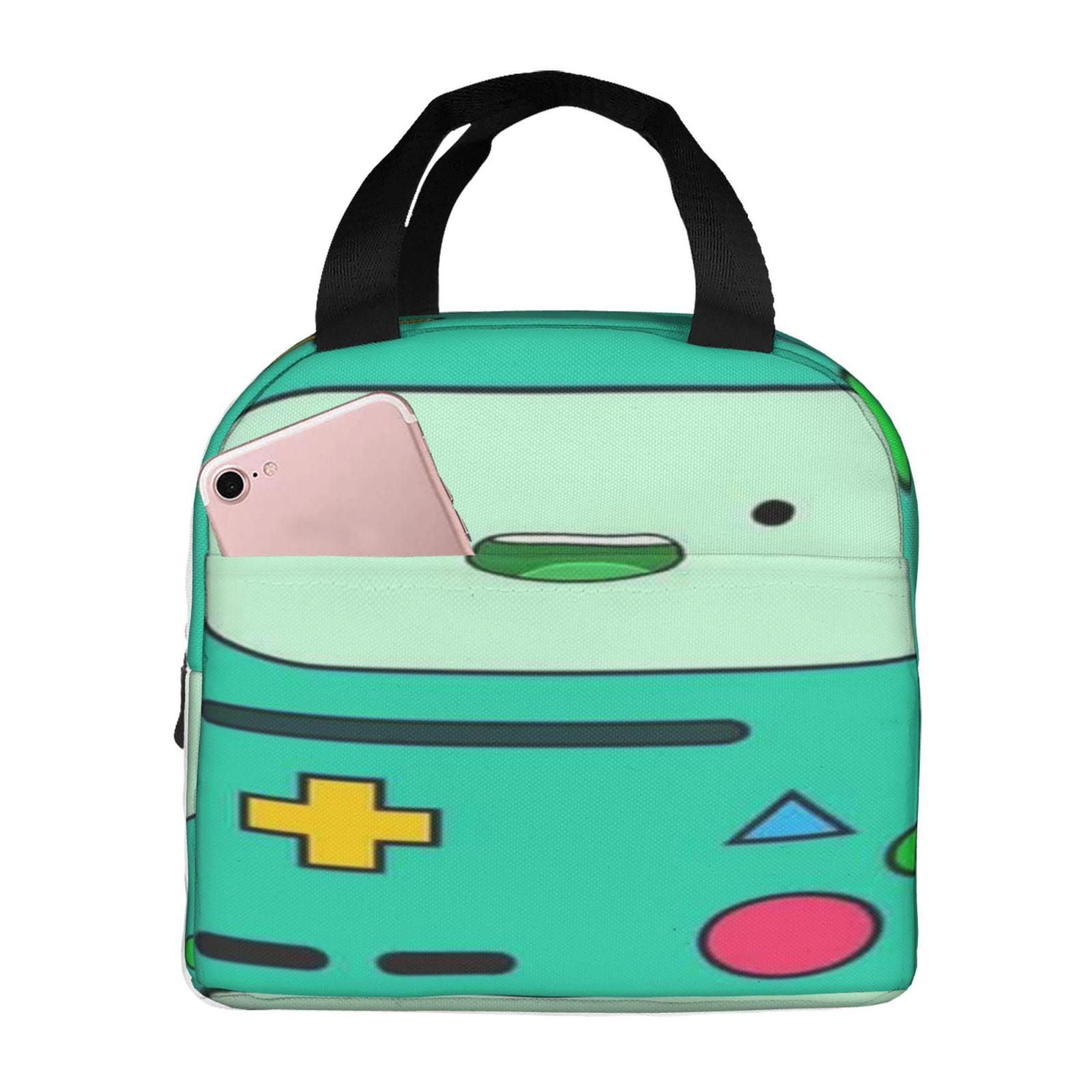 Adventure Time Lunch Bag Kawaii Anime Reusable Cooler Bag Lunch Box ...