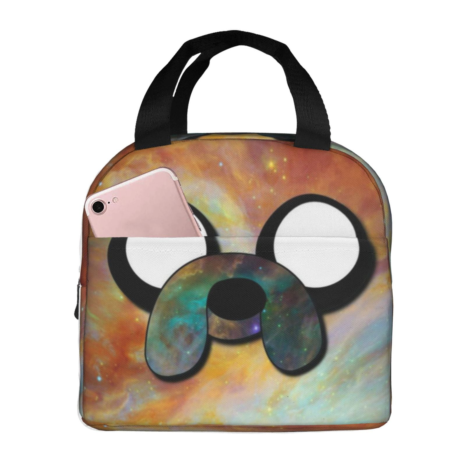 Adventure Time Lunch Bag Kawaii Anime Reusable Cooler Bag Lunch Box ...