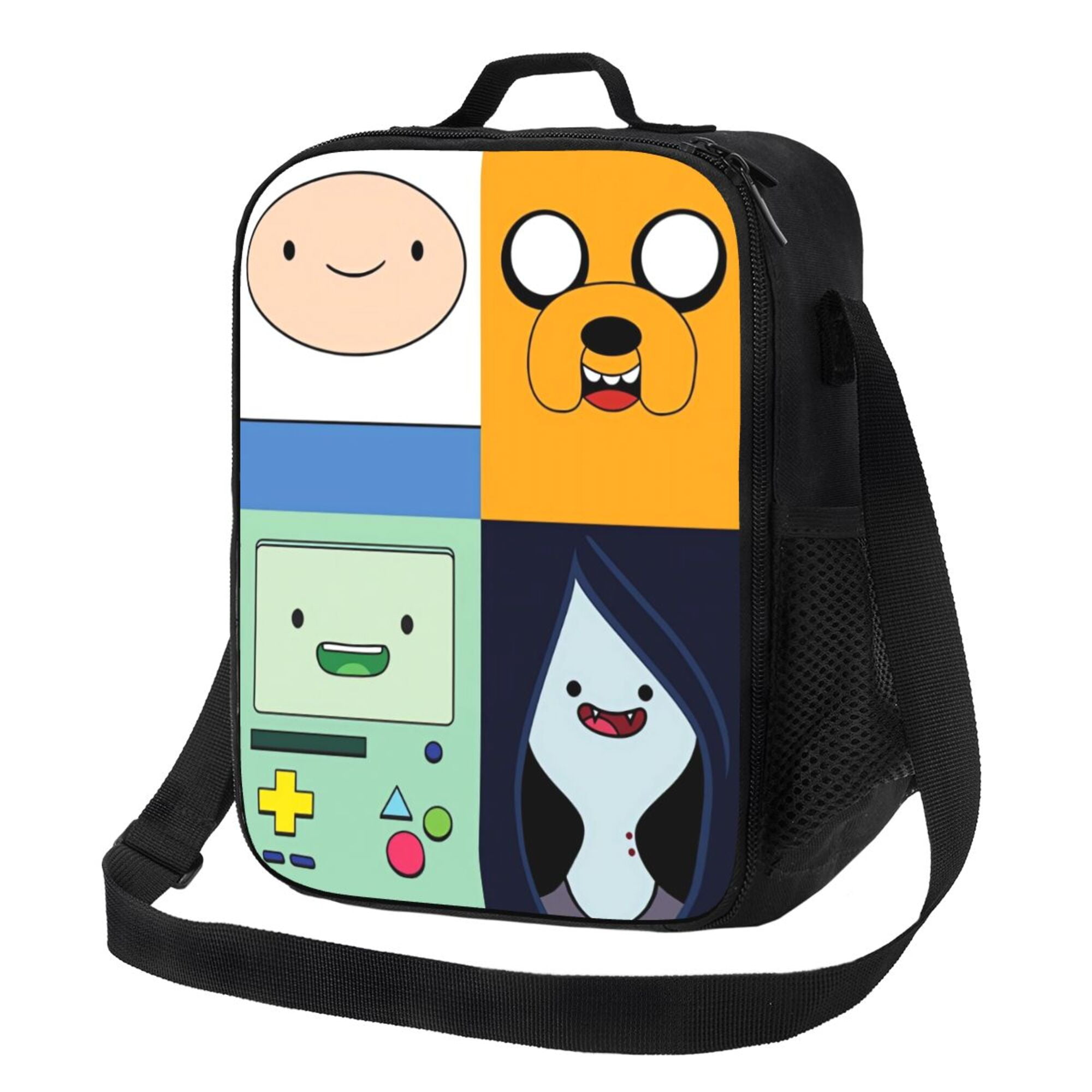 Adventure Time Lunch Bag Lunch Box Lightweight Durable Lunch Tote Bag ...