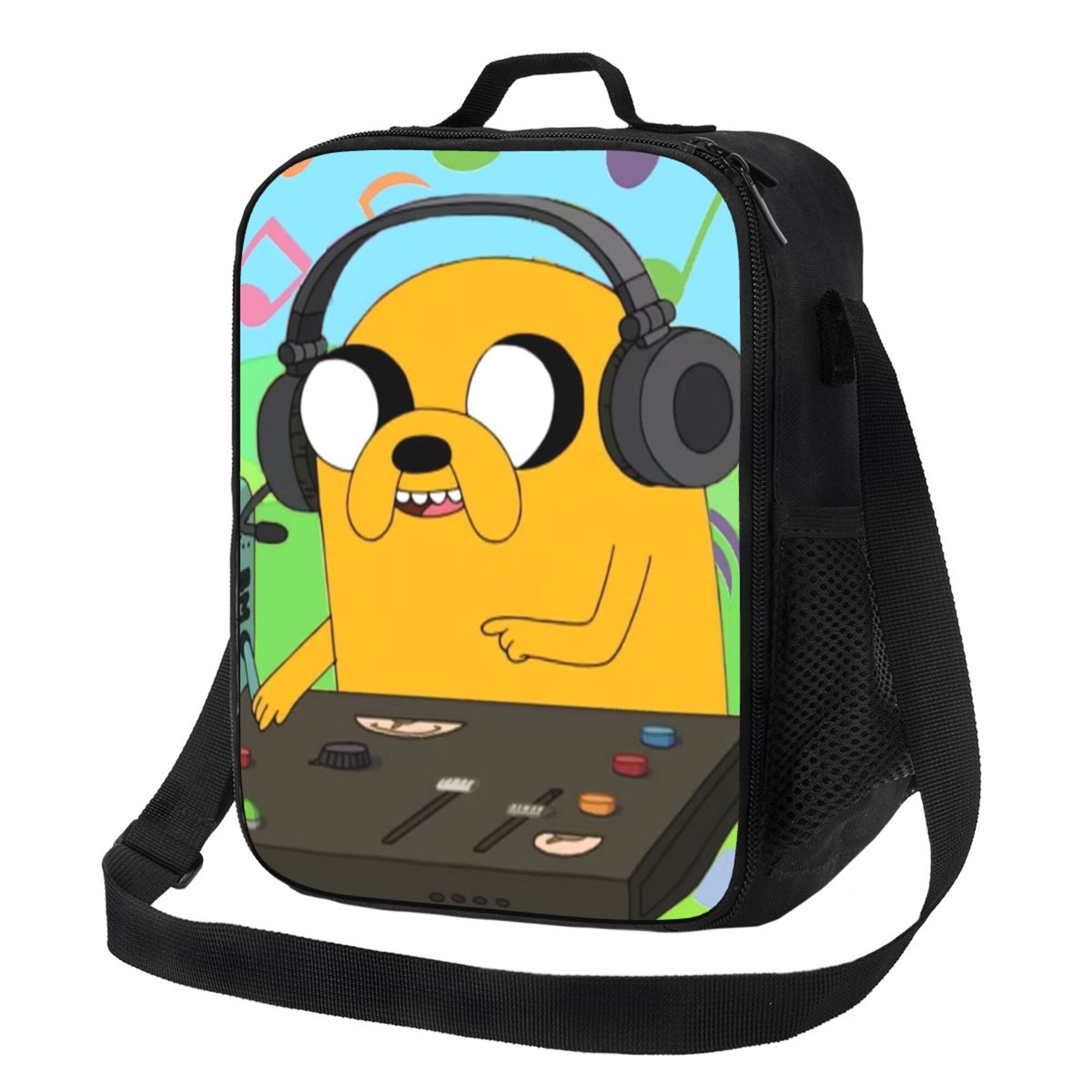 Adventure Time Lunch Bag Lunch Box Lightweight Durable Lunch Tote Bag ...