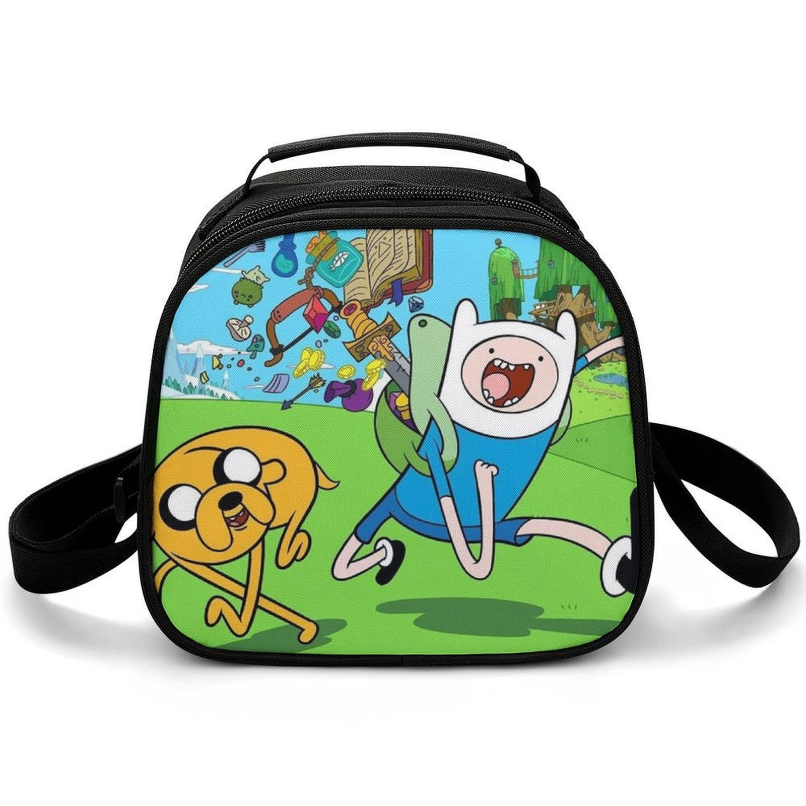 Adventure Time Lunch Bags Reusable Insulated Lunchbox Container ...