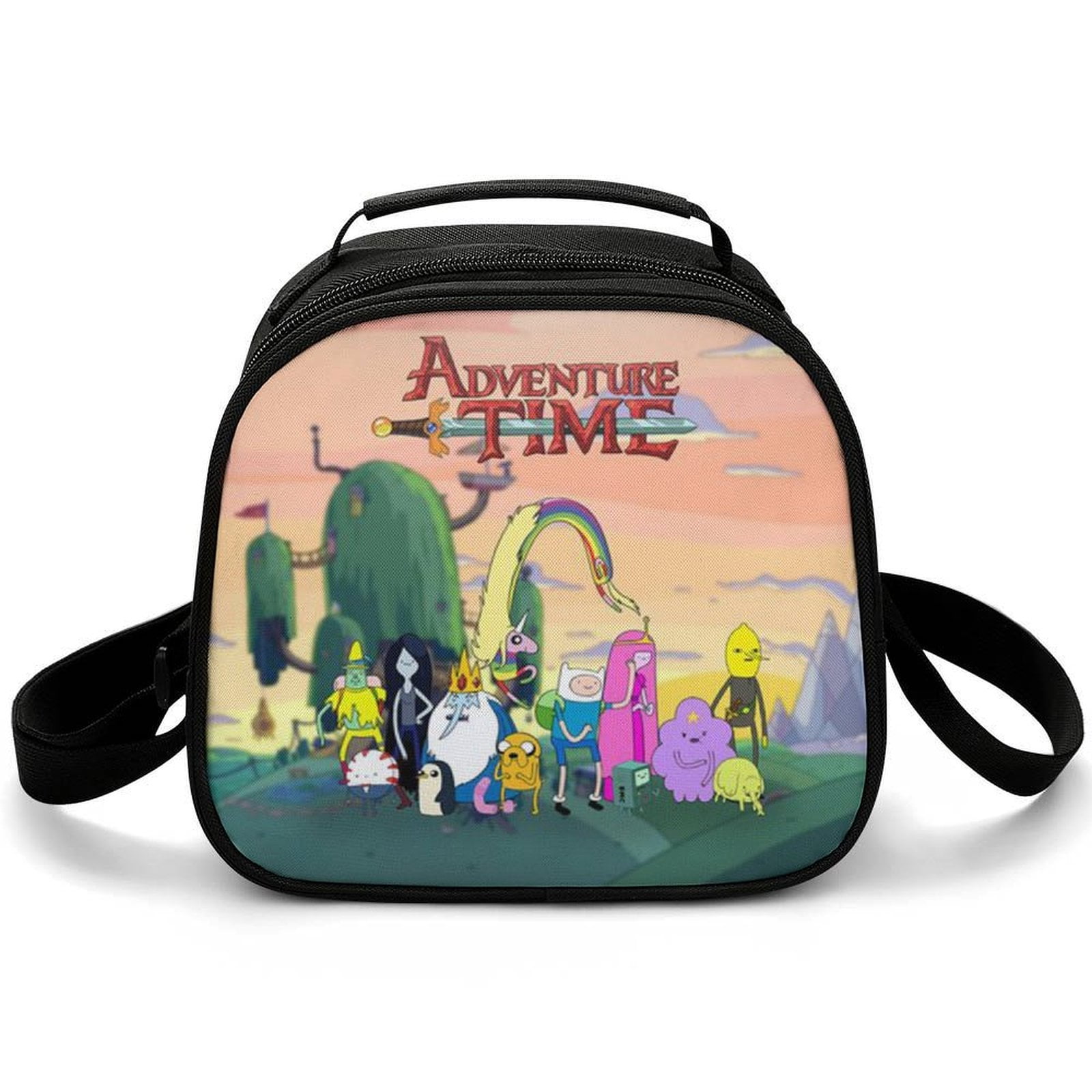 Adventure Time Lunch Bags Reusable Insulated Lunchbox Container ...