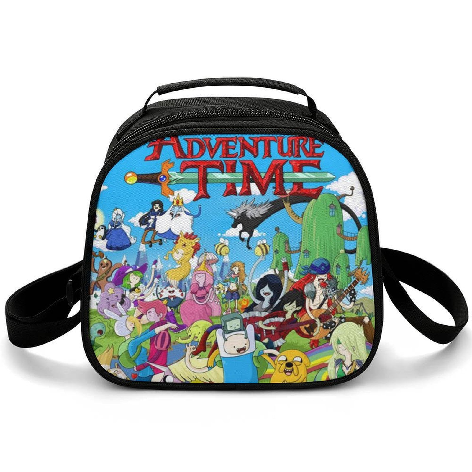Adventure Time Lunch Bags Reusable Insulated Lunchbox Container ...