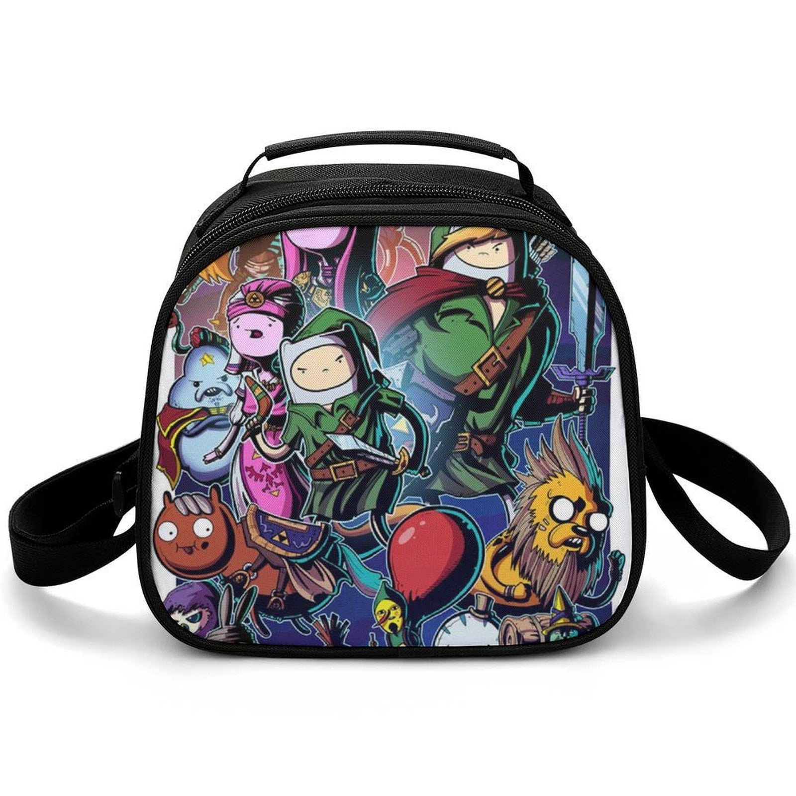 Adventure Time Lunch Bags Reusable Insulated Lunchbox Container ...