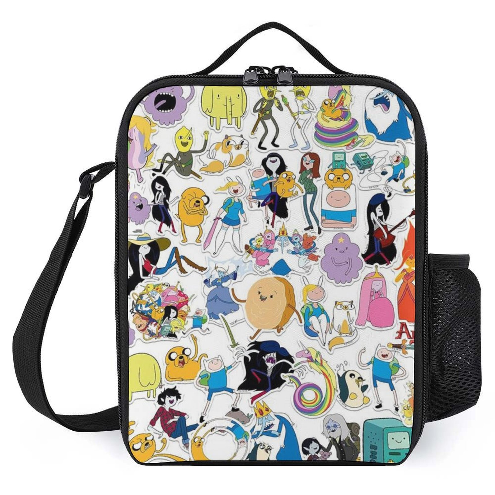 Adventure Time Lunch Tote Bag Reusable Bento Bag Lunch Box Insulated ...