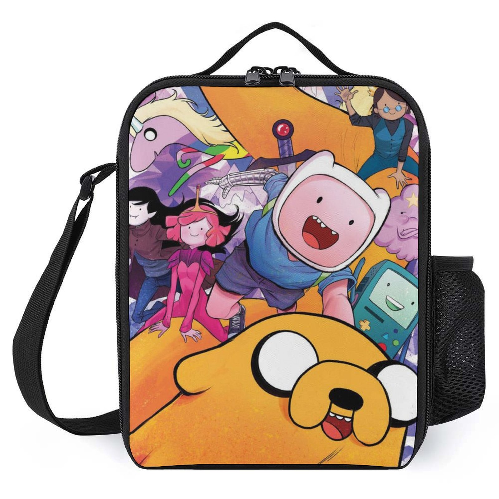 Adventure Time Lunch Tote Bag Reusable Bento Bag Lunch Box Insulated ...