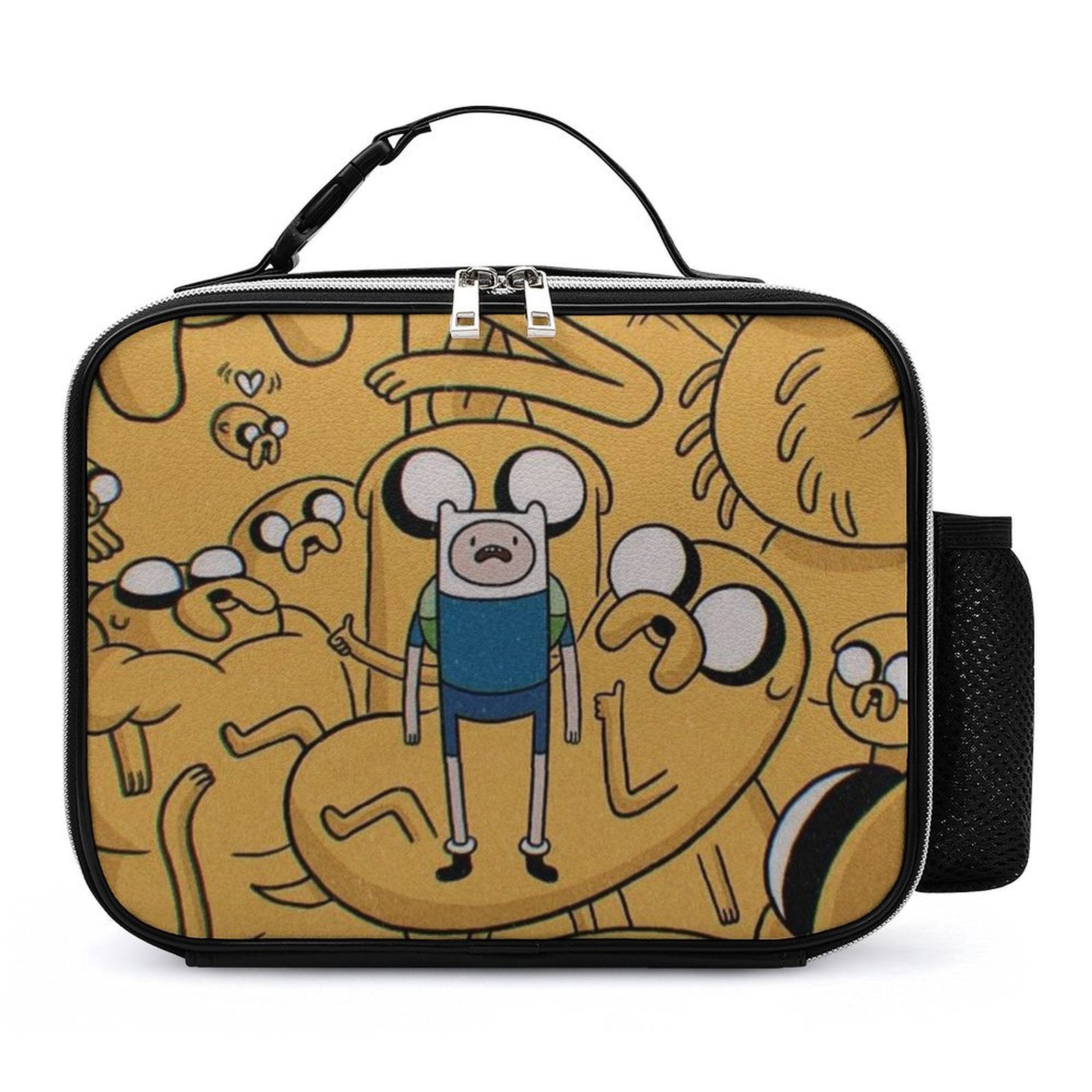 Adventure Time Lunch Tote Detachable Leather Lunchbag Cooler Bag ...