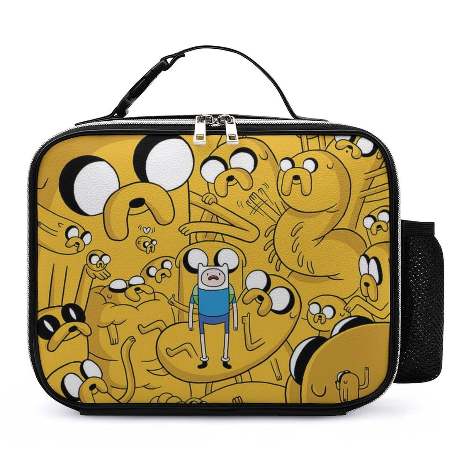 Adventure Time Lunch Tote Detachable Leather Lunchbag Cooler Bag ...