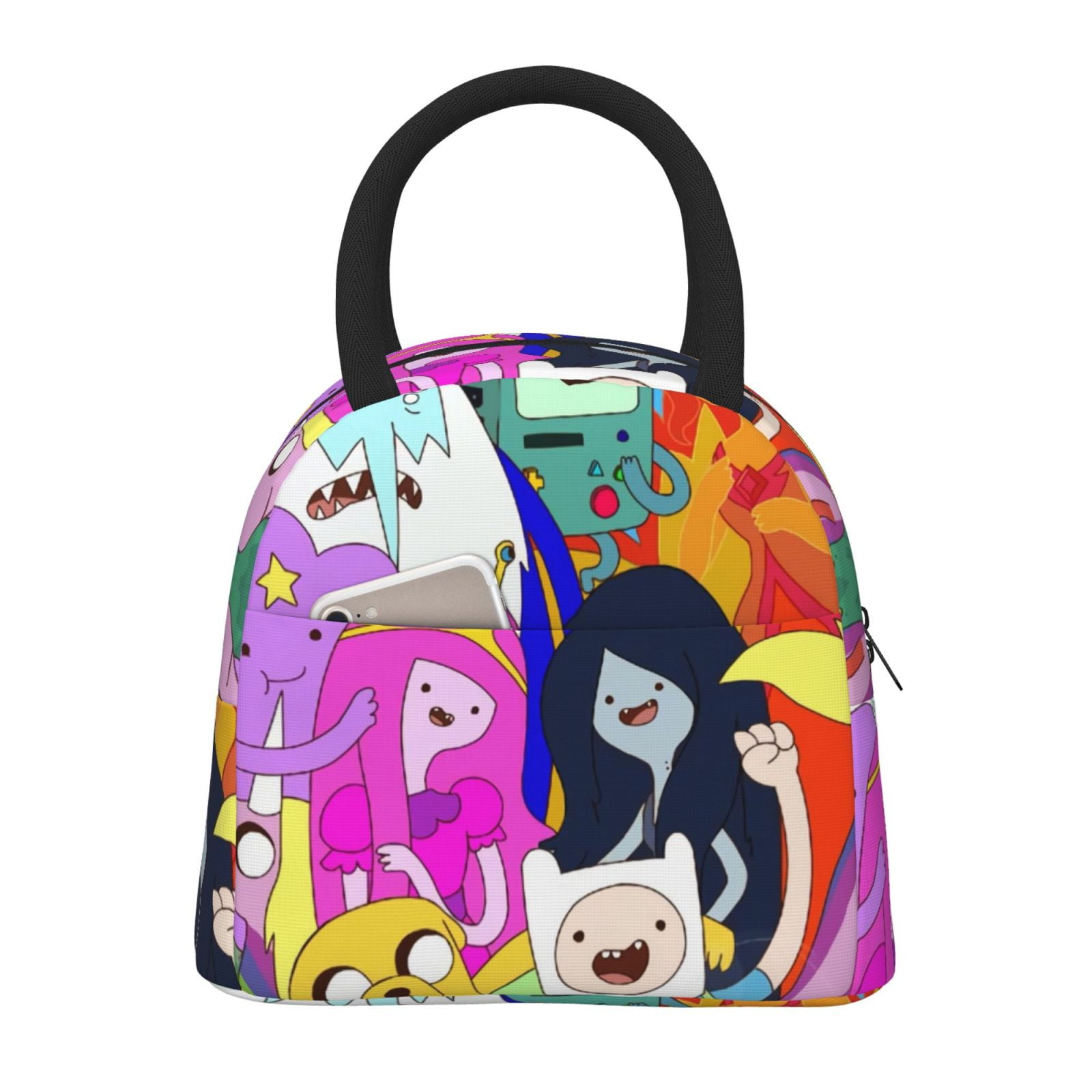 Adventure Time Lunchbag For Women & Men Adult Insulated Lunch Box ...