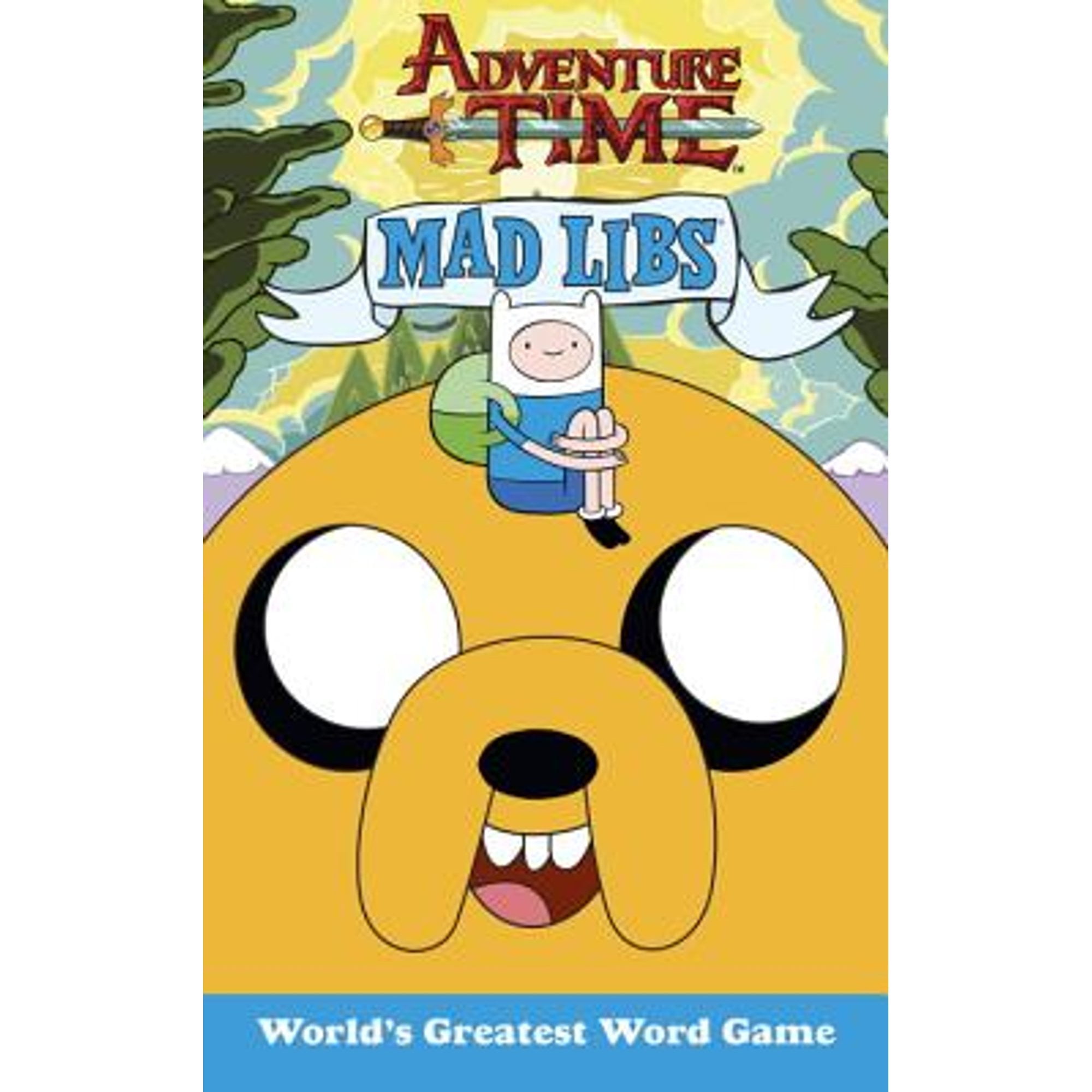 Pre-Owned Adventure Time Mad Libs (Adventure Time W/Finn and Jake ...
