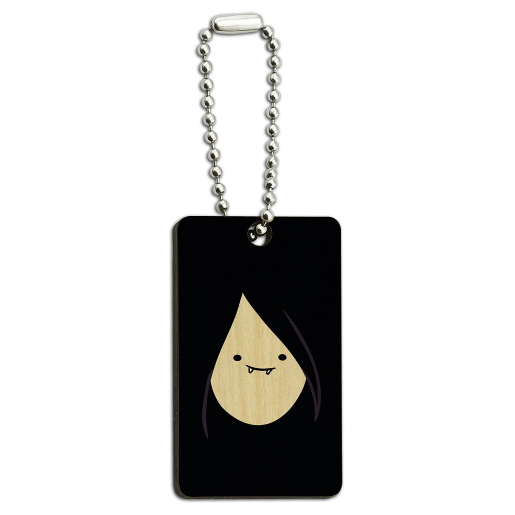 Adventure Time Marceline Head Wood Wooden Rectangle Keychain Key Ring ...
