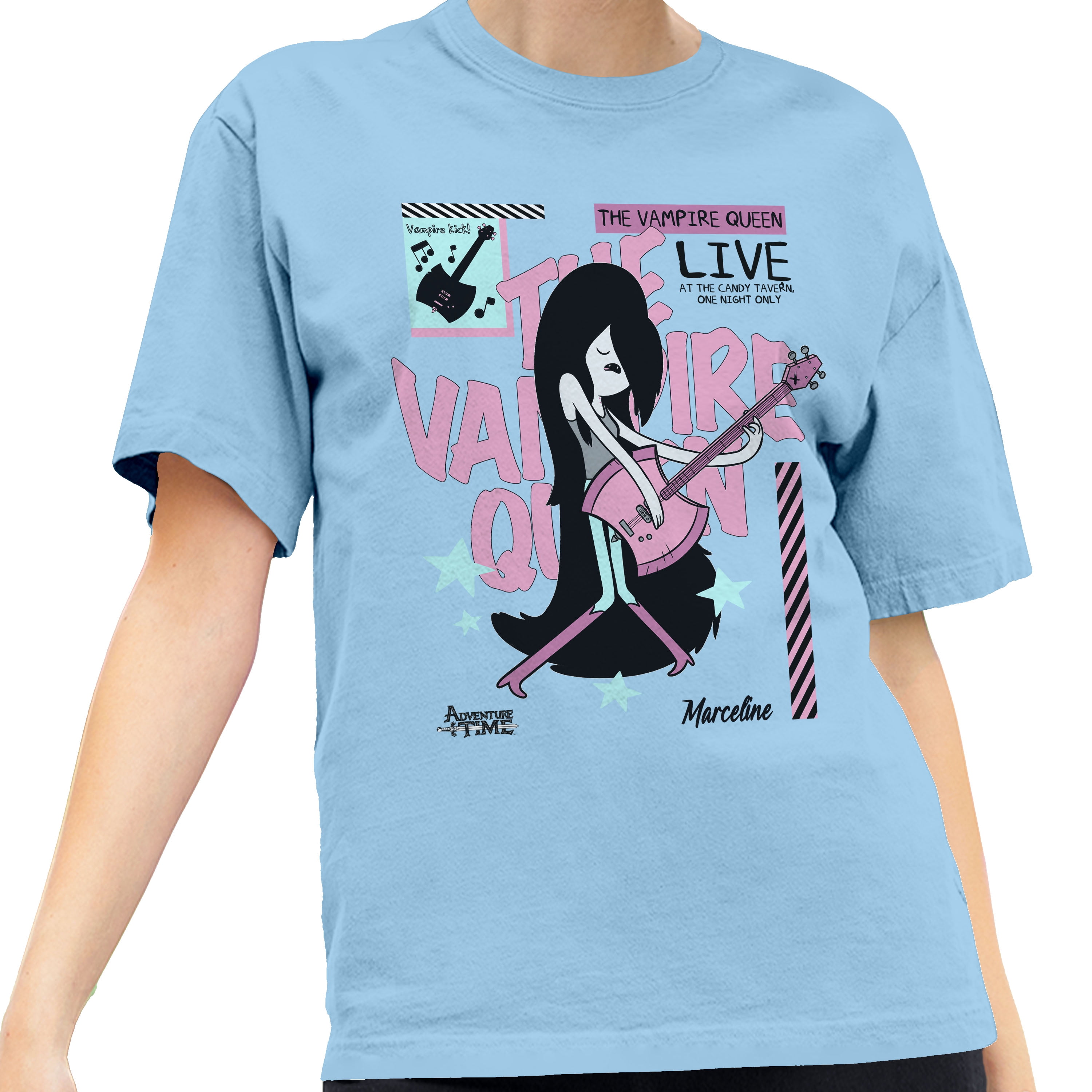 Adventure Time Marceline Vampire Queen Live at the Candy Tavern Mens ...
